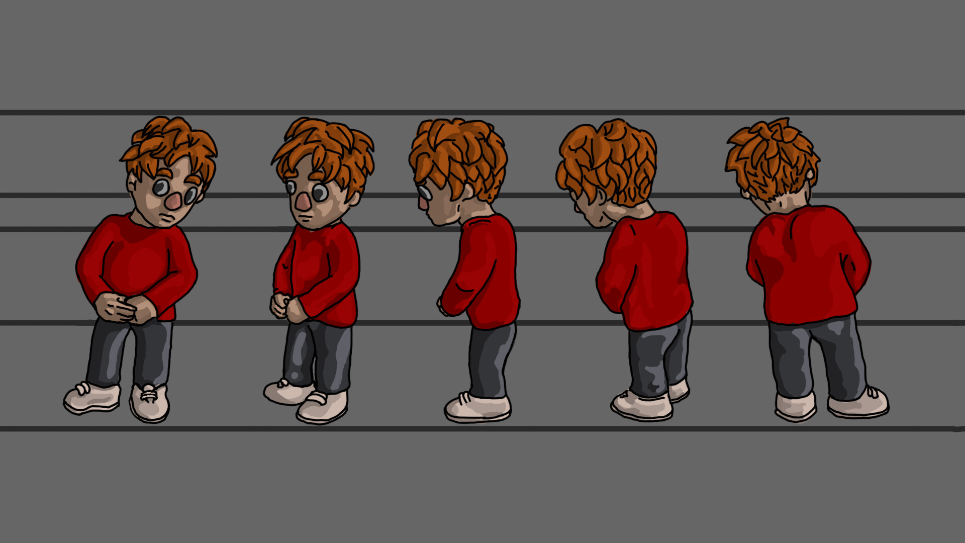 ArtStation - Stanley Character turnaround
