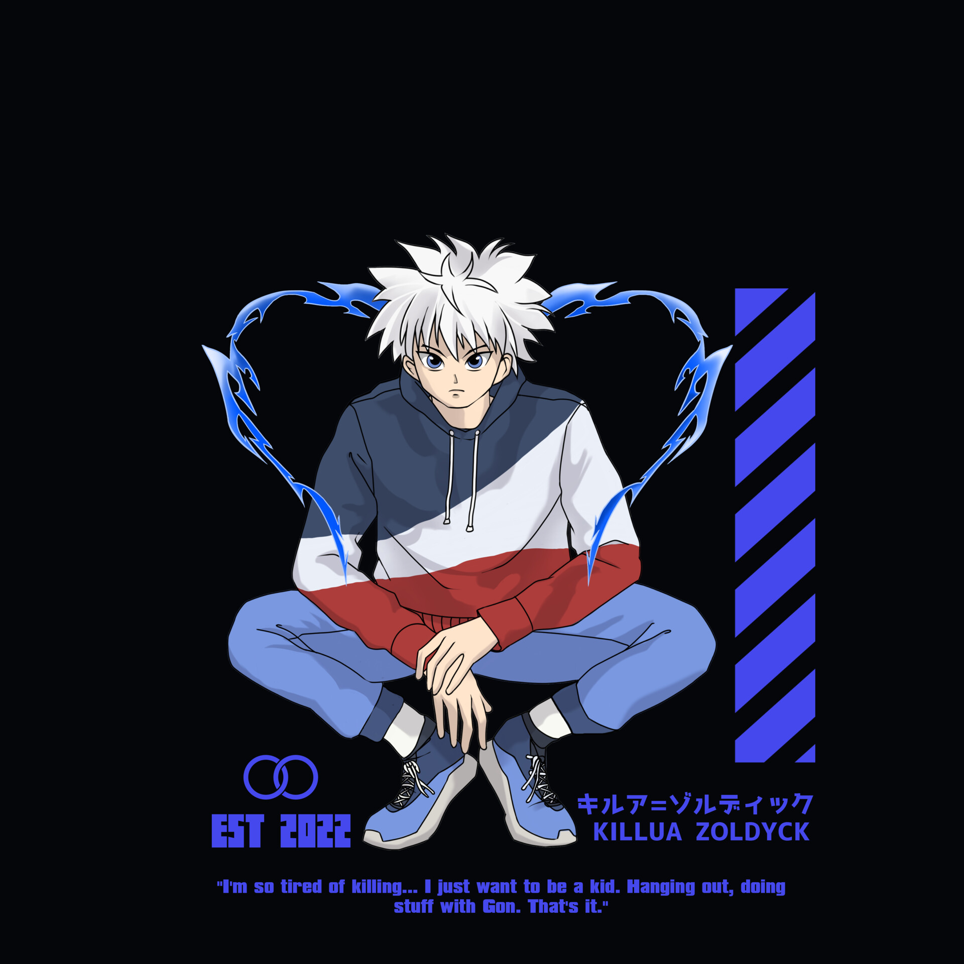 ArtStation - Killua Zoldyck Streetwear