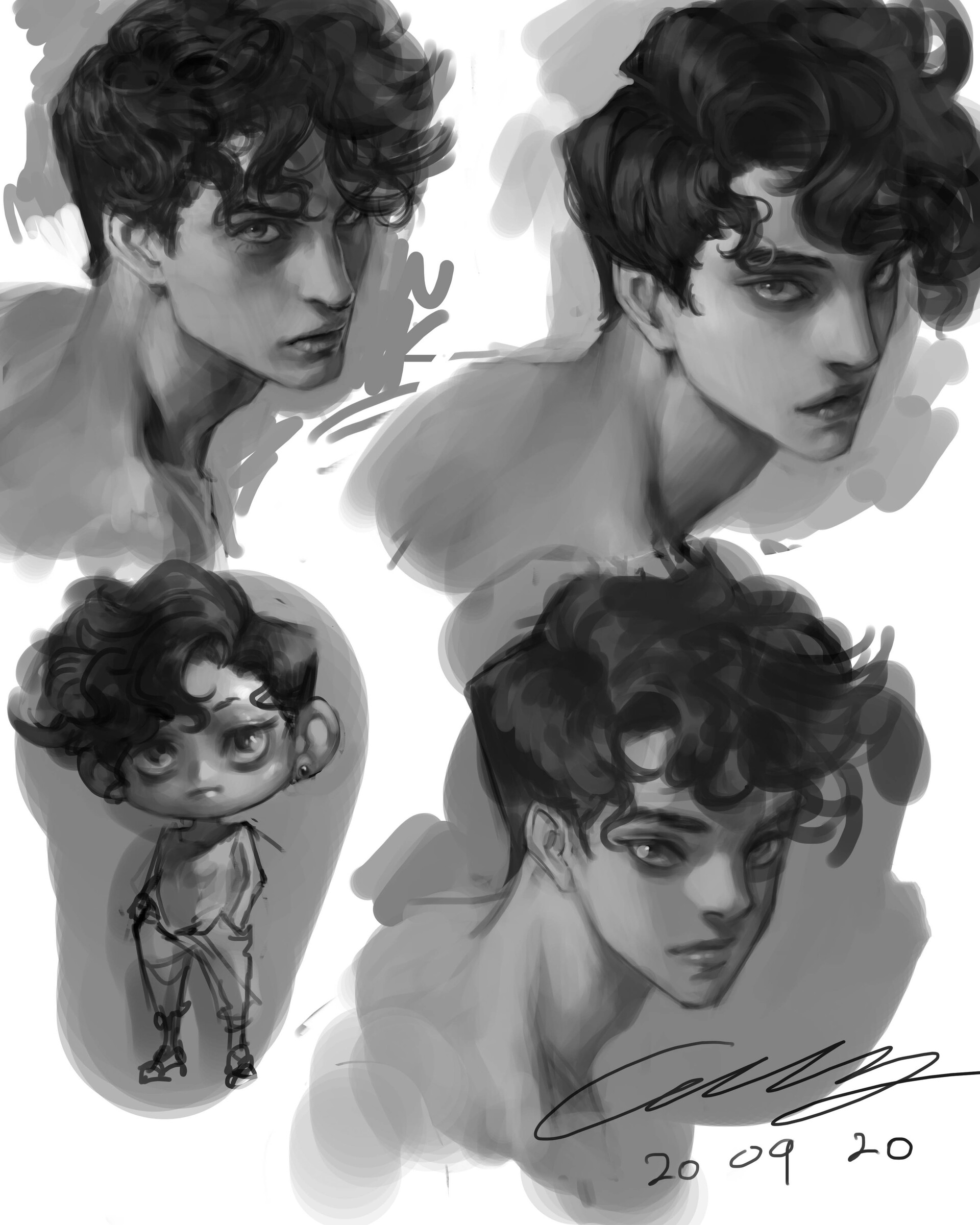 ArtStation - practice, imitation