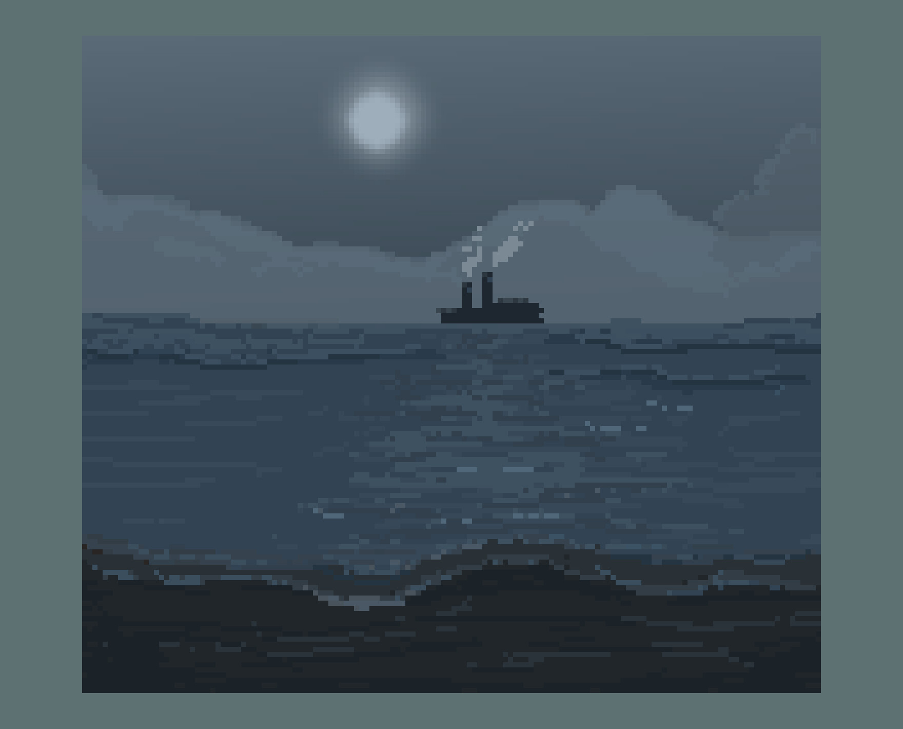 ArtStation - Bleak Ocean