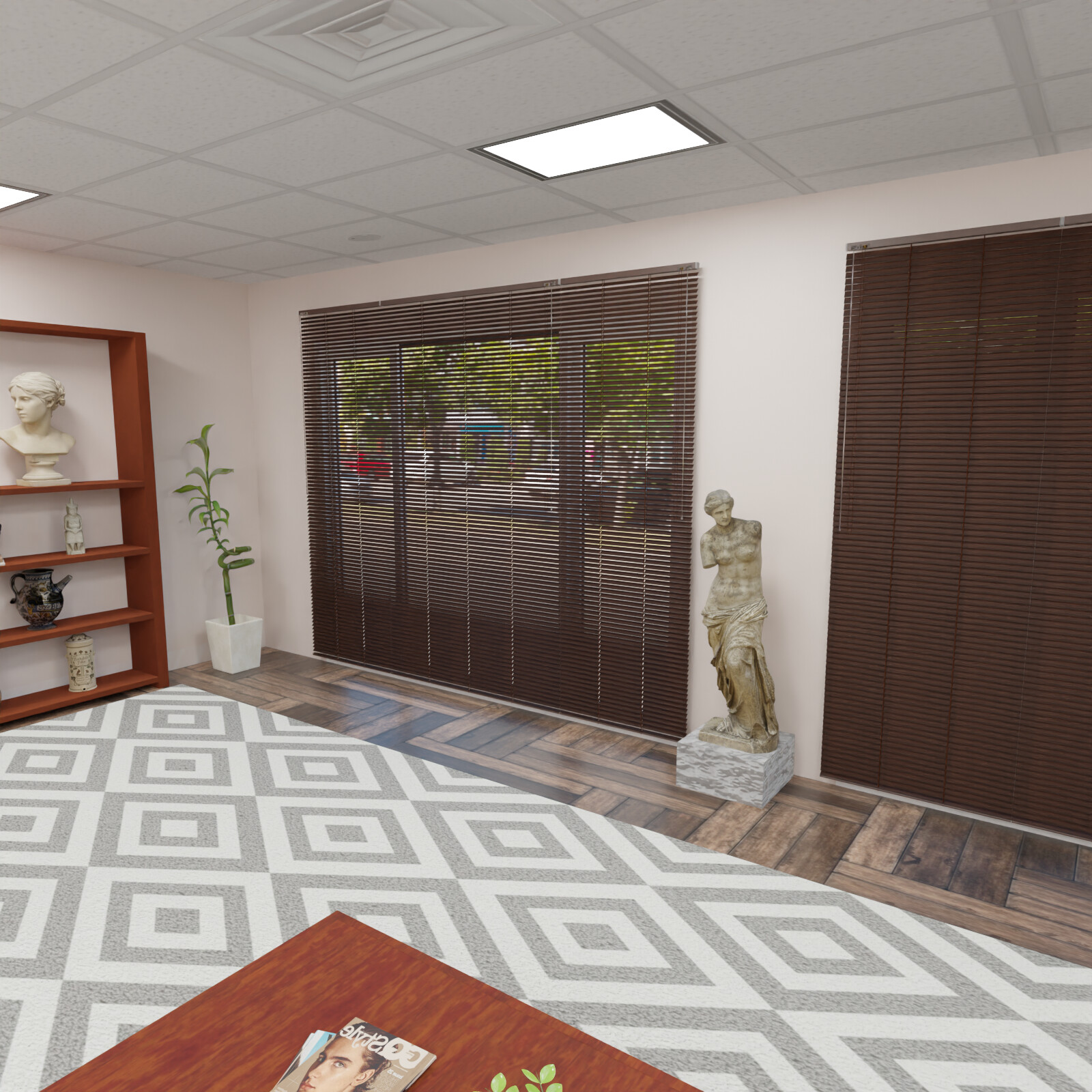 ArtStation - ROLLER BLINDS