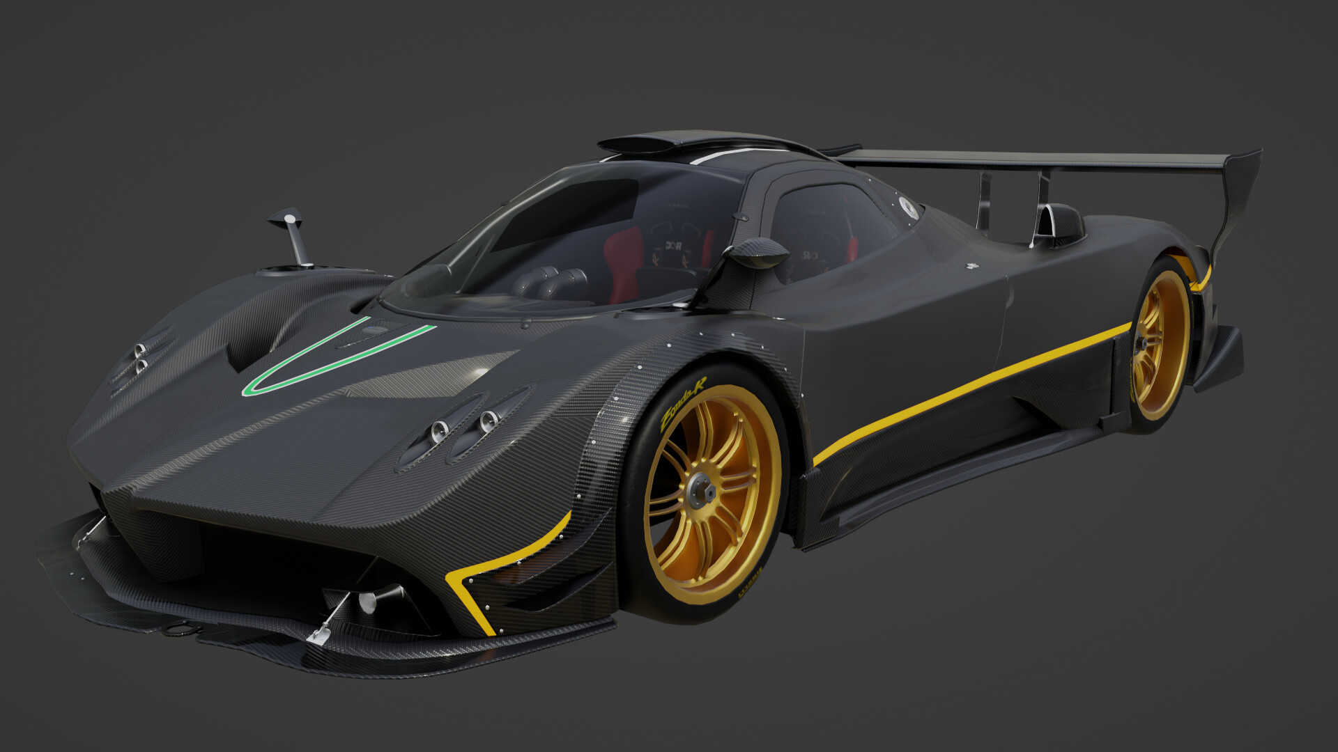 ArtStation - 2009 Pagani Zonda R 6.0 V12