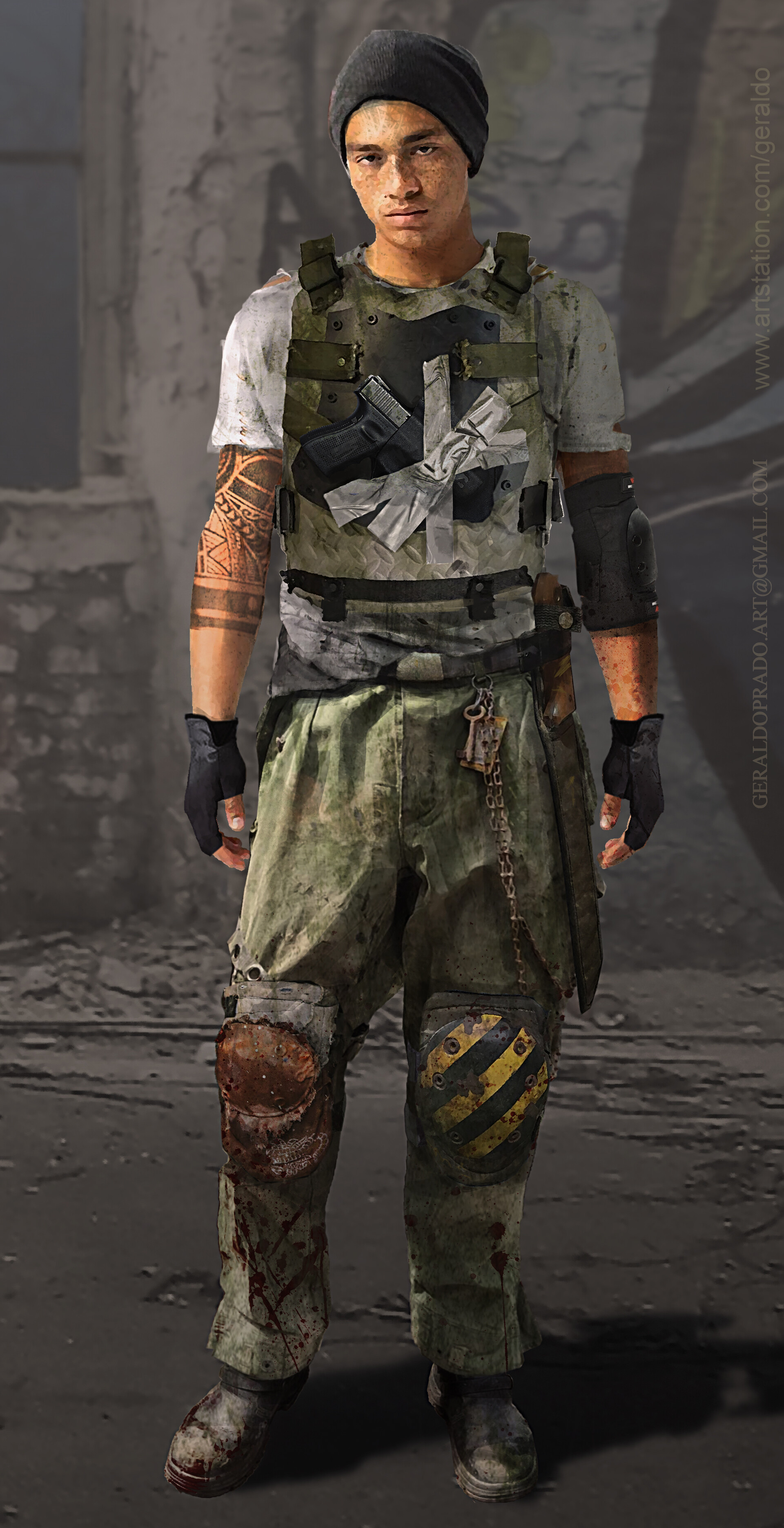 Geraldo Prado Post Apocalyptic Concept Art 