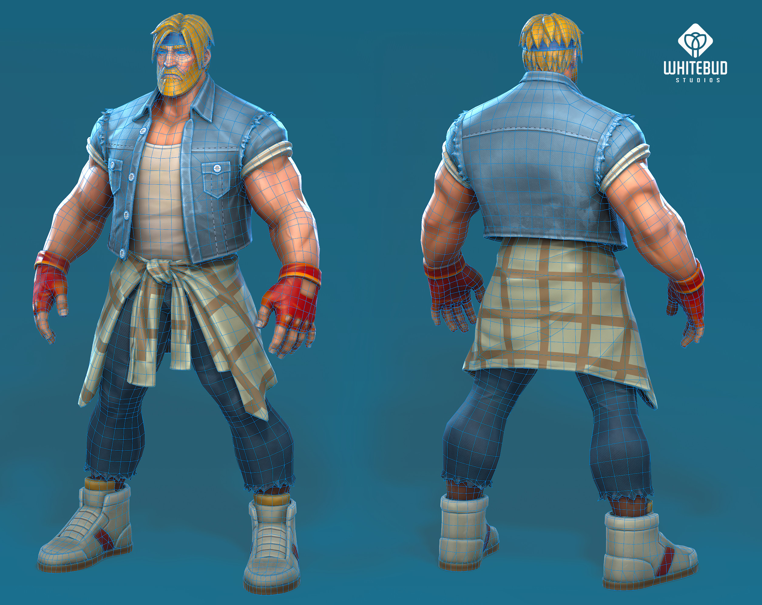 Whitebud Studios - Axel Stone :- Streets of RAGE 4