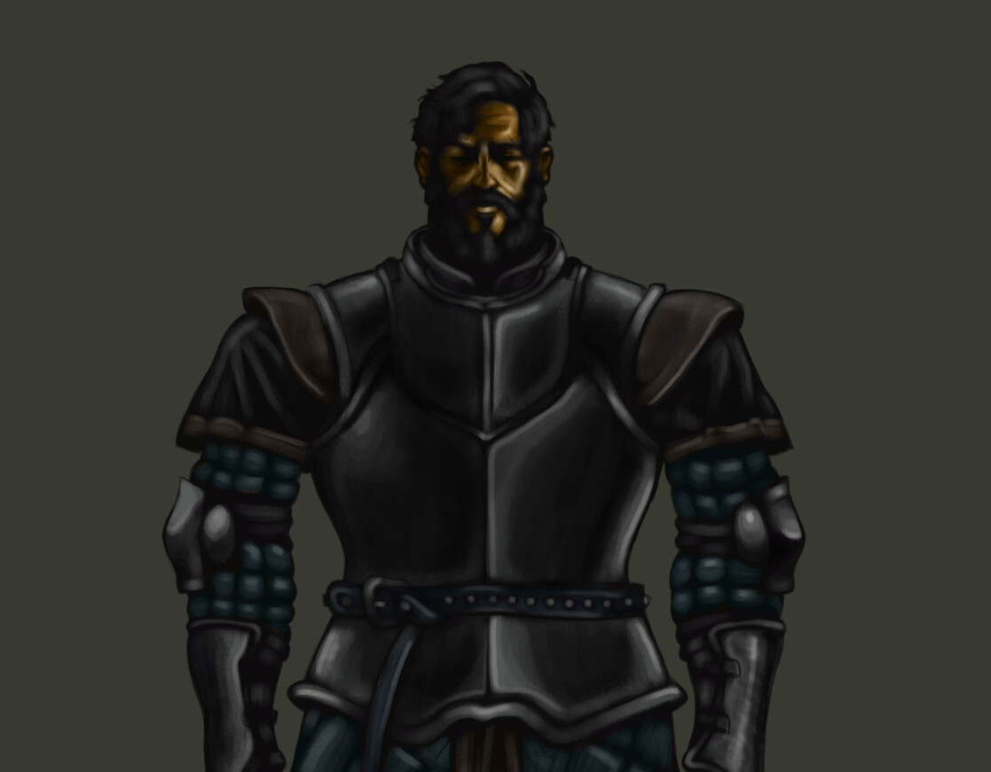 ArtStation - Sir Duncan, the brutish knight