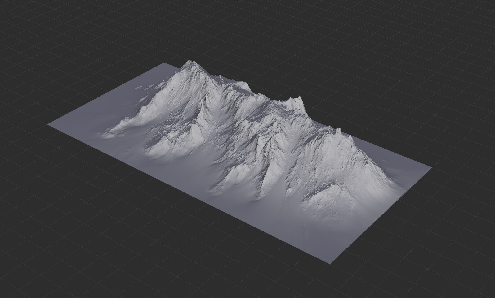 Pau Minguell - snowy mountains