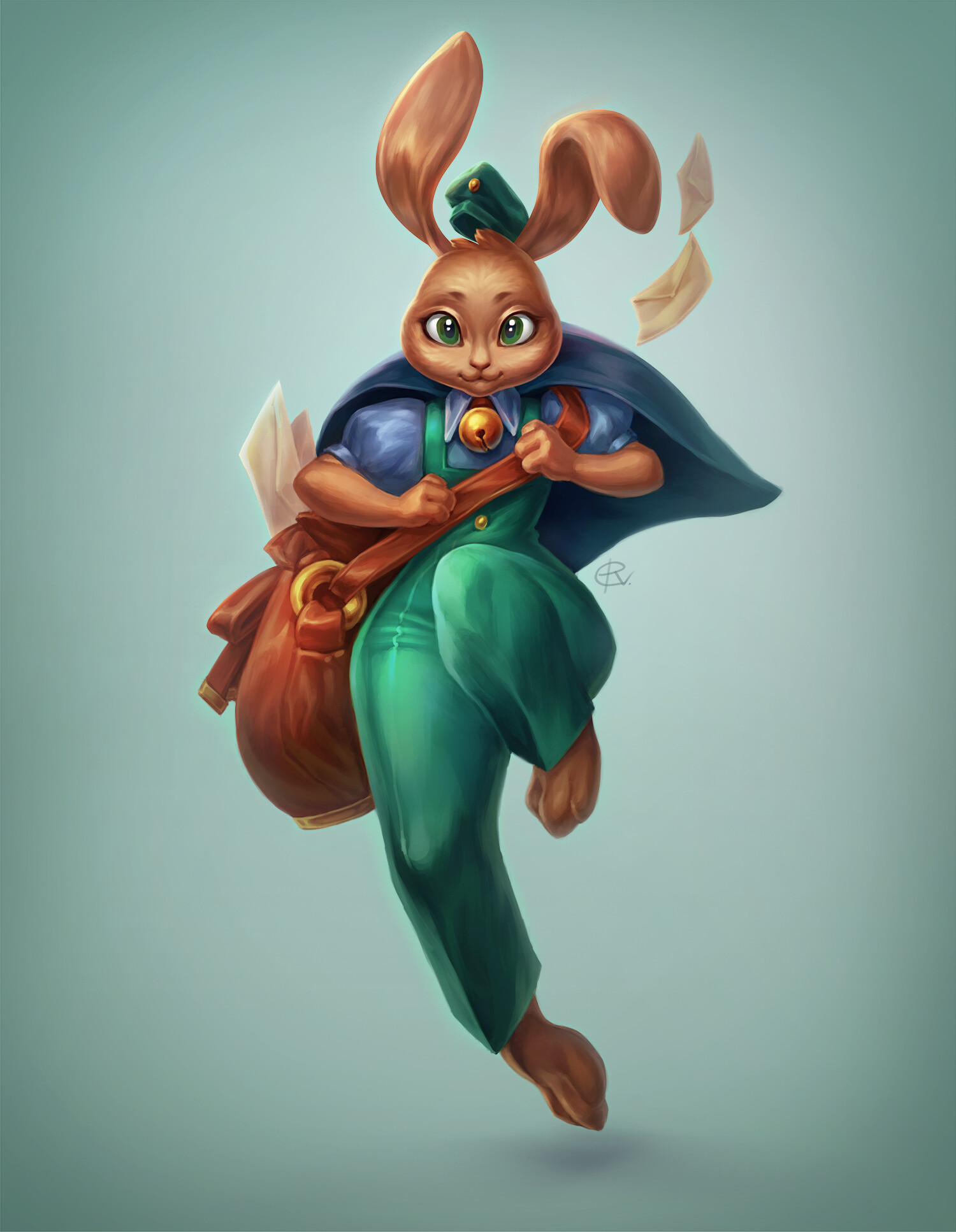 ArtStation - Postman Bunny