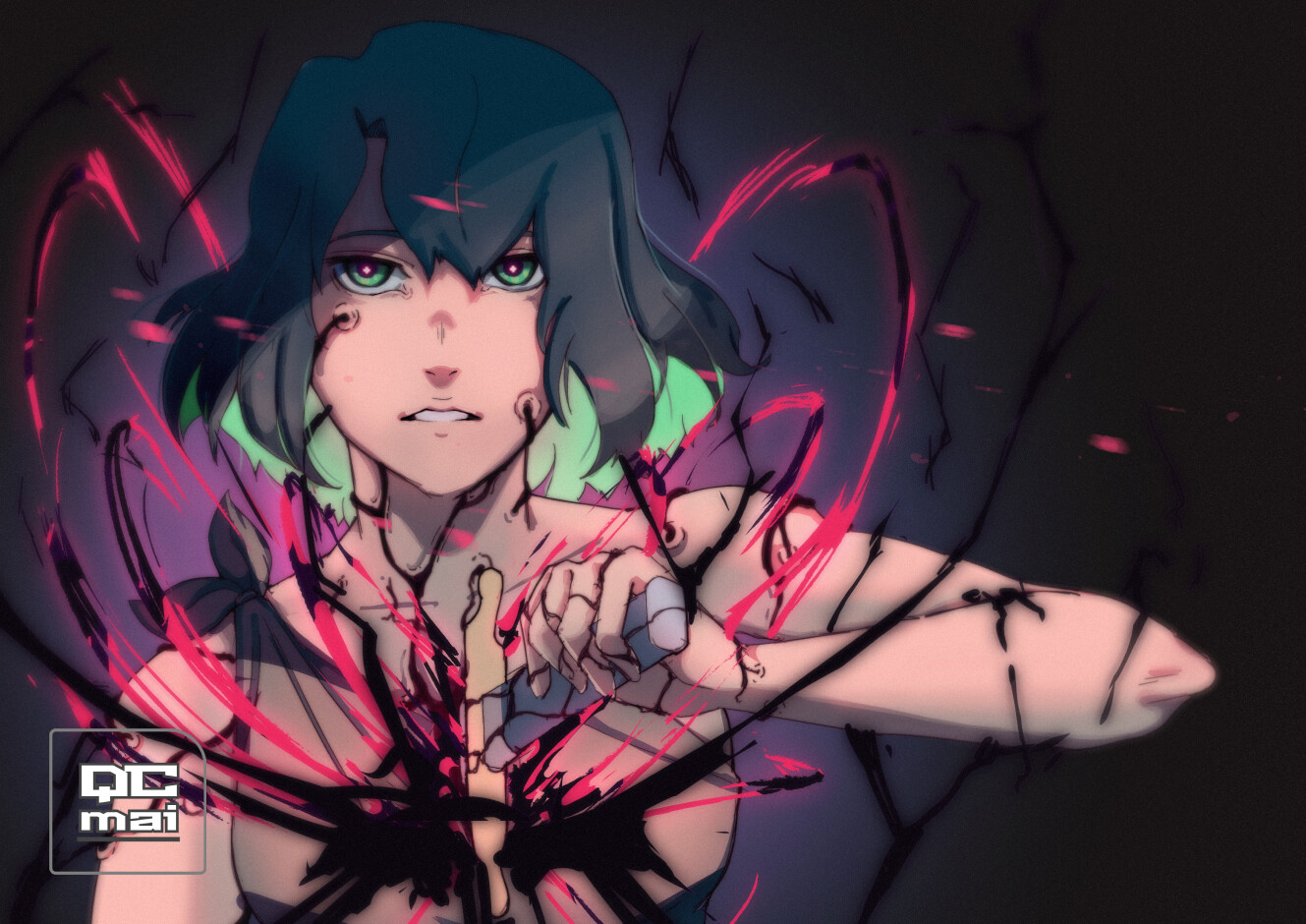 ArtStation - Pulling out dagger