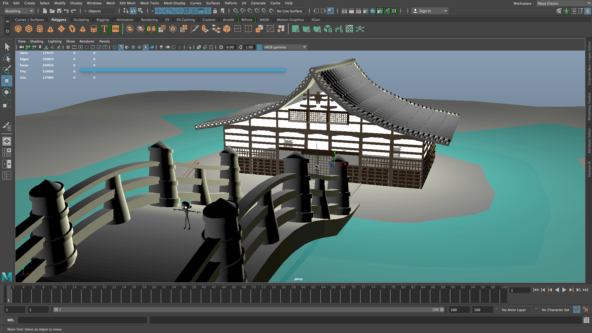 Roy Guzmán - Dojo Stage for Menito's ShortFilm