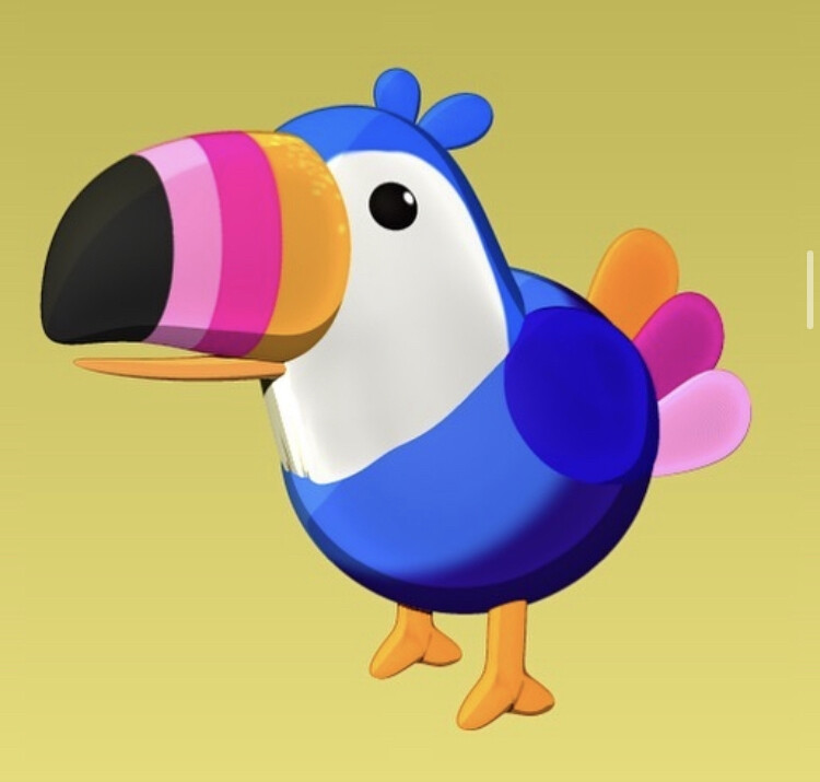 ArtStation - Chibi Familiar Toucan