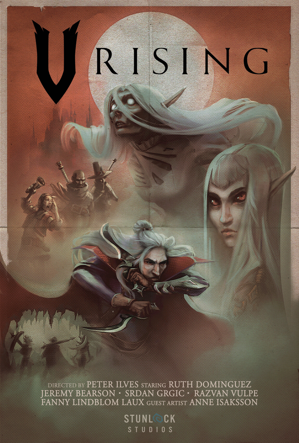 ArtStation - V Rising, a Red Night