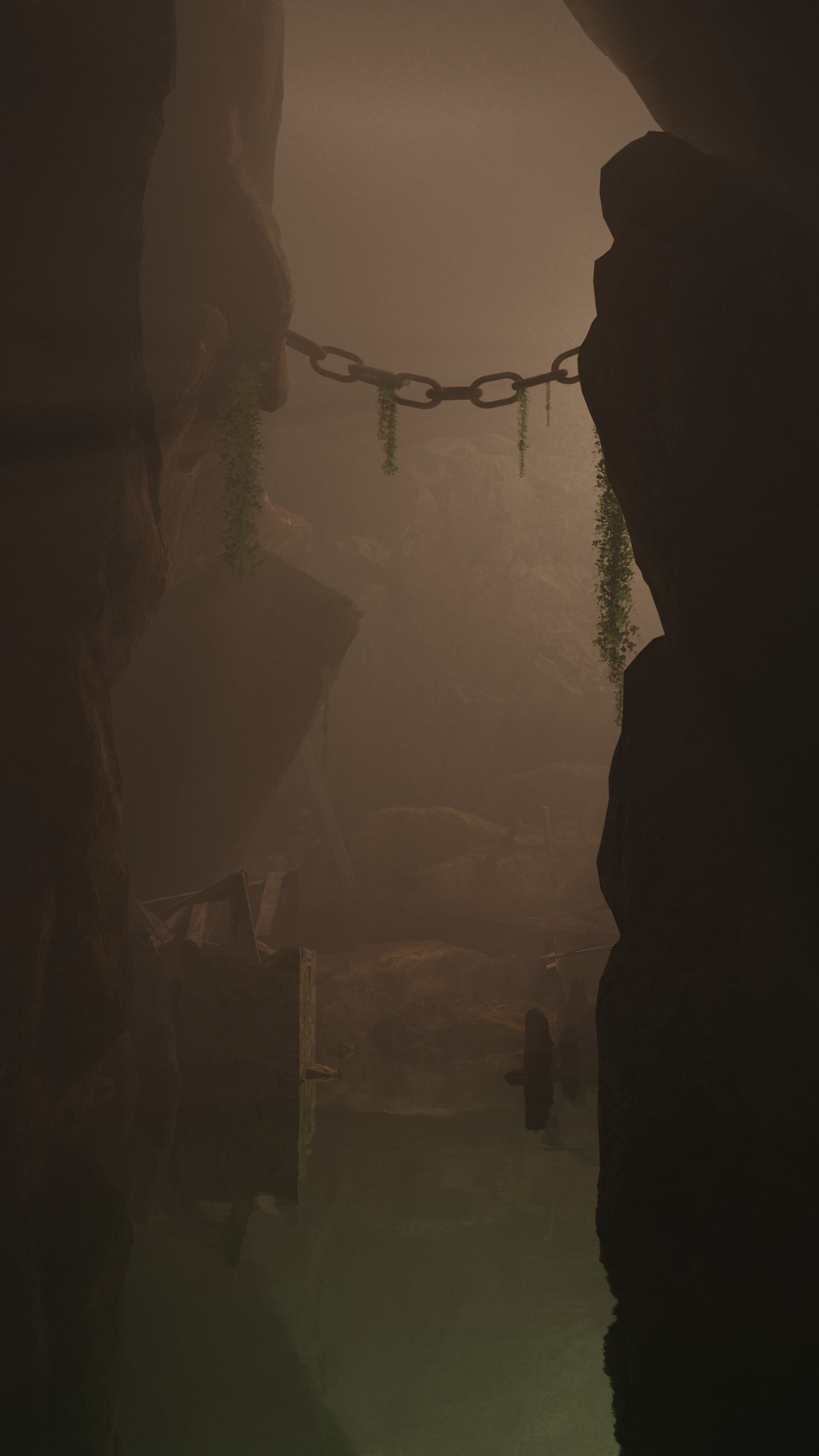ArtStation - The lost cave