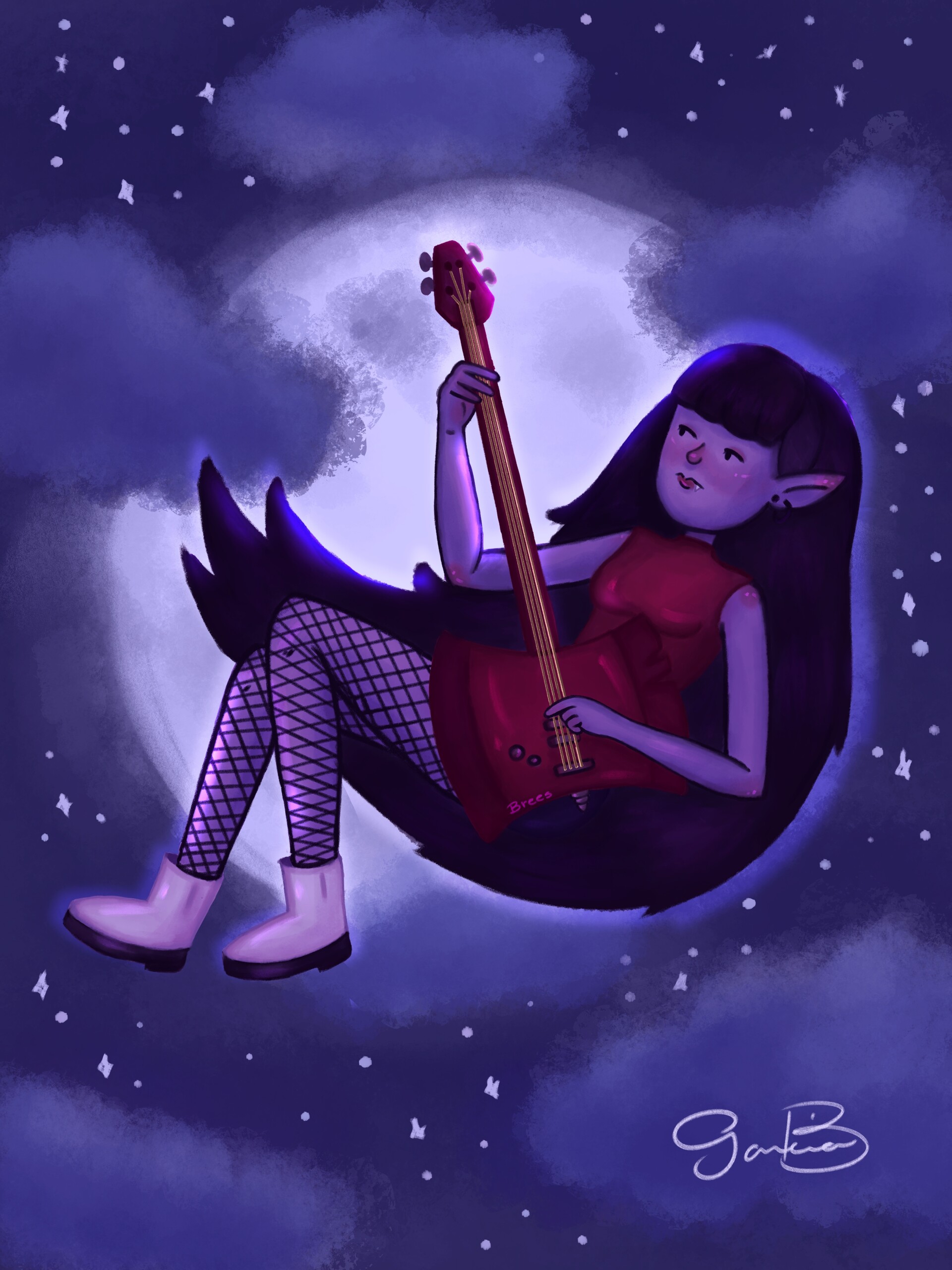 ArtStation - Marceline The Vampire Queen