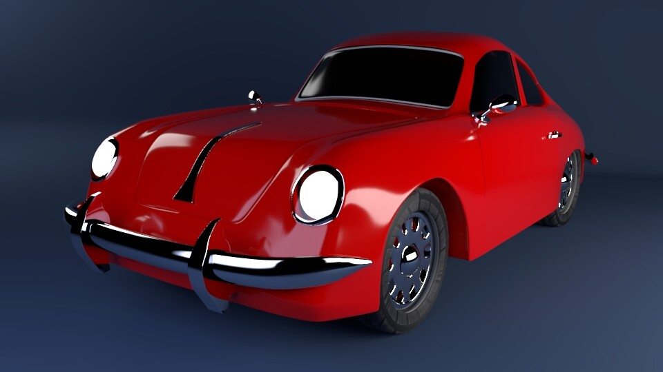 ArtStation - Wolkswagon beetle car