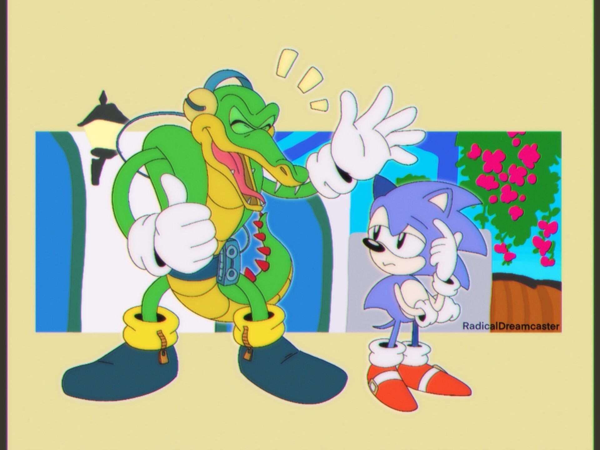 Radical Dreamcaster - Sonic Retro Channel - Vector