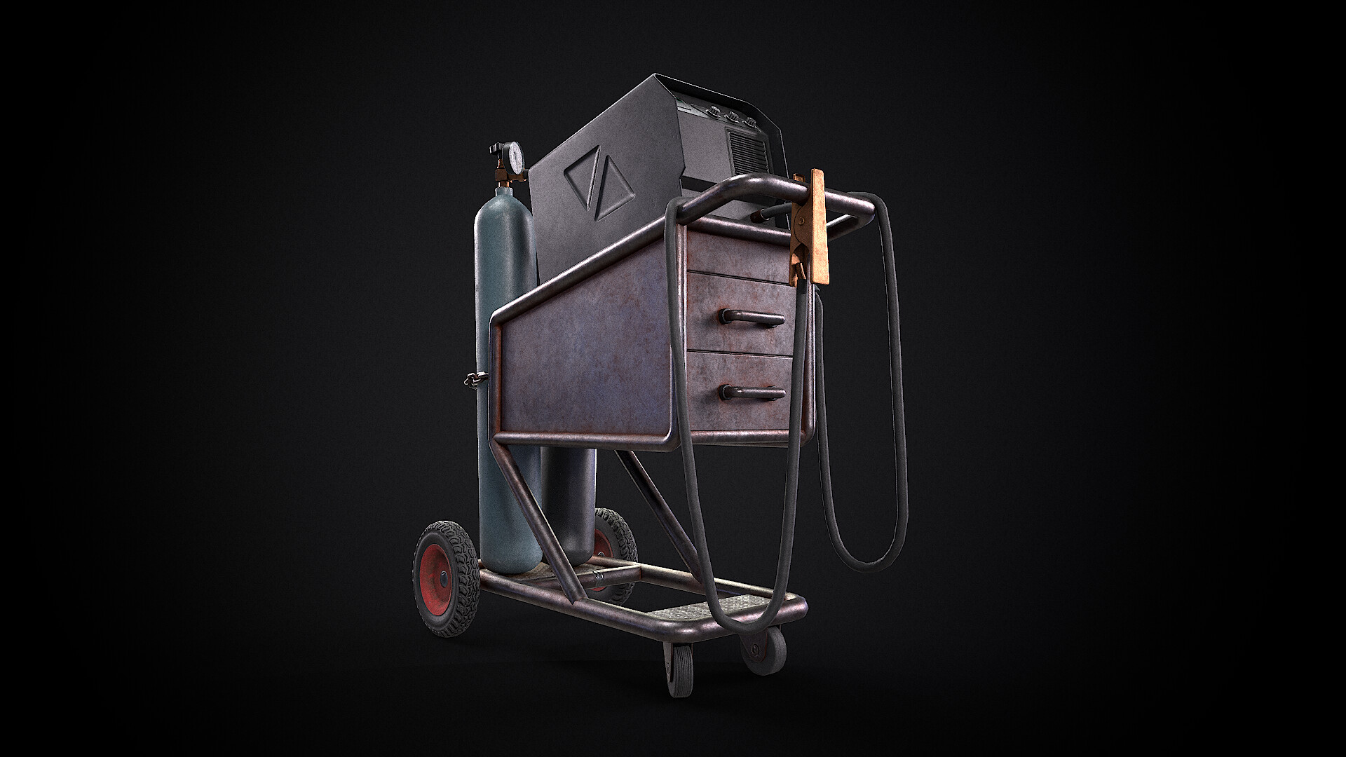 ArtStation - Welding Cart