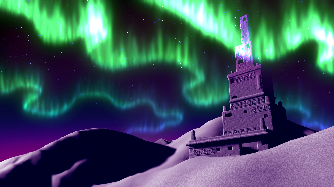 ArtStation - 3d landscape 2d rendering