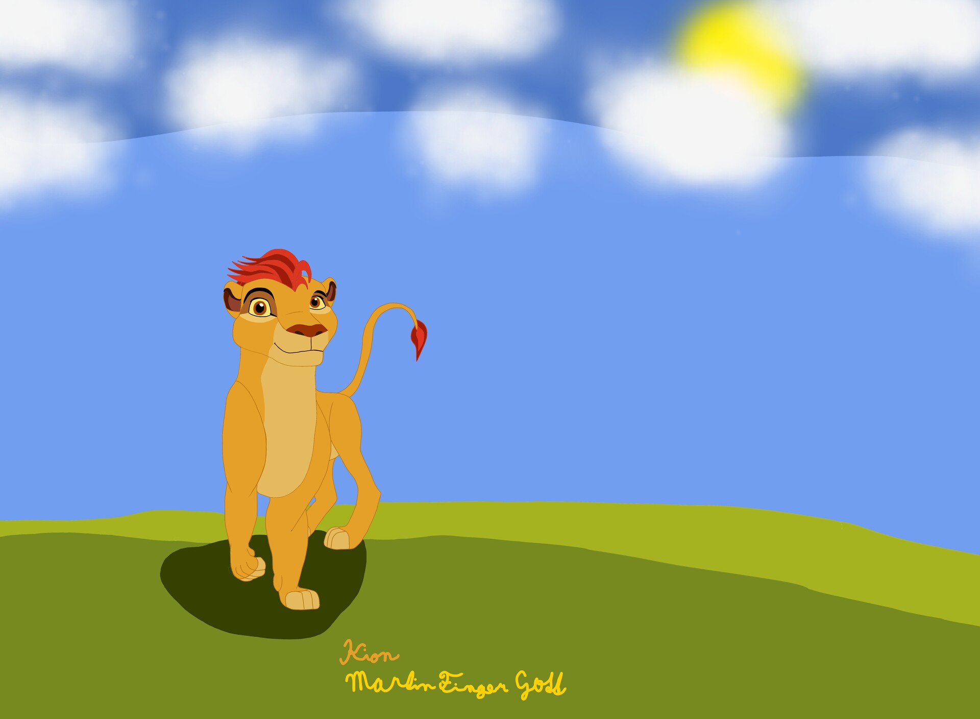 ArtStation - Kamarád Kion z první serie