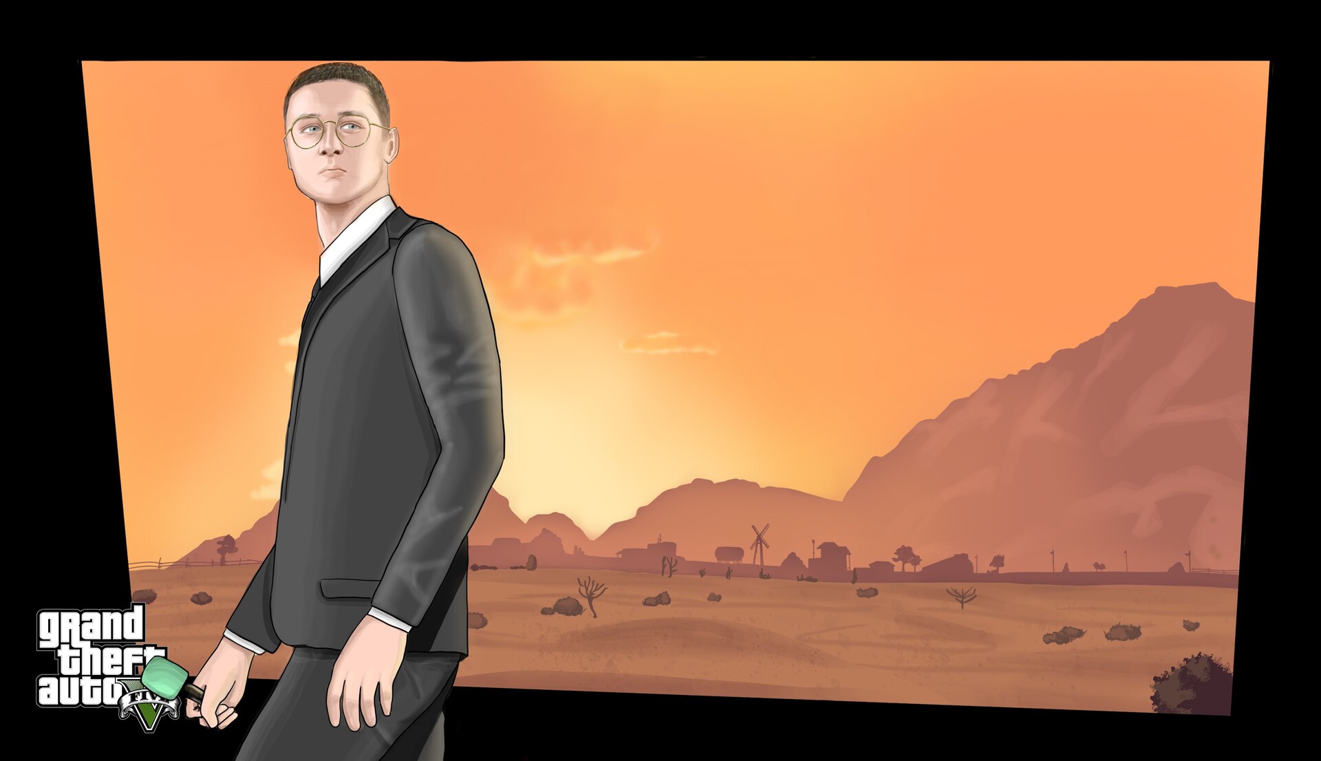 ArtStation - Loris Giuliano - Grand Theft Auto V Theme