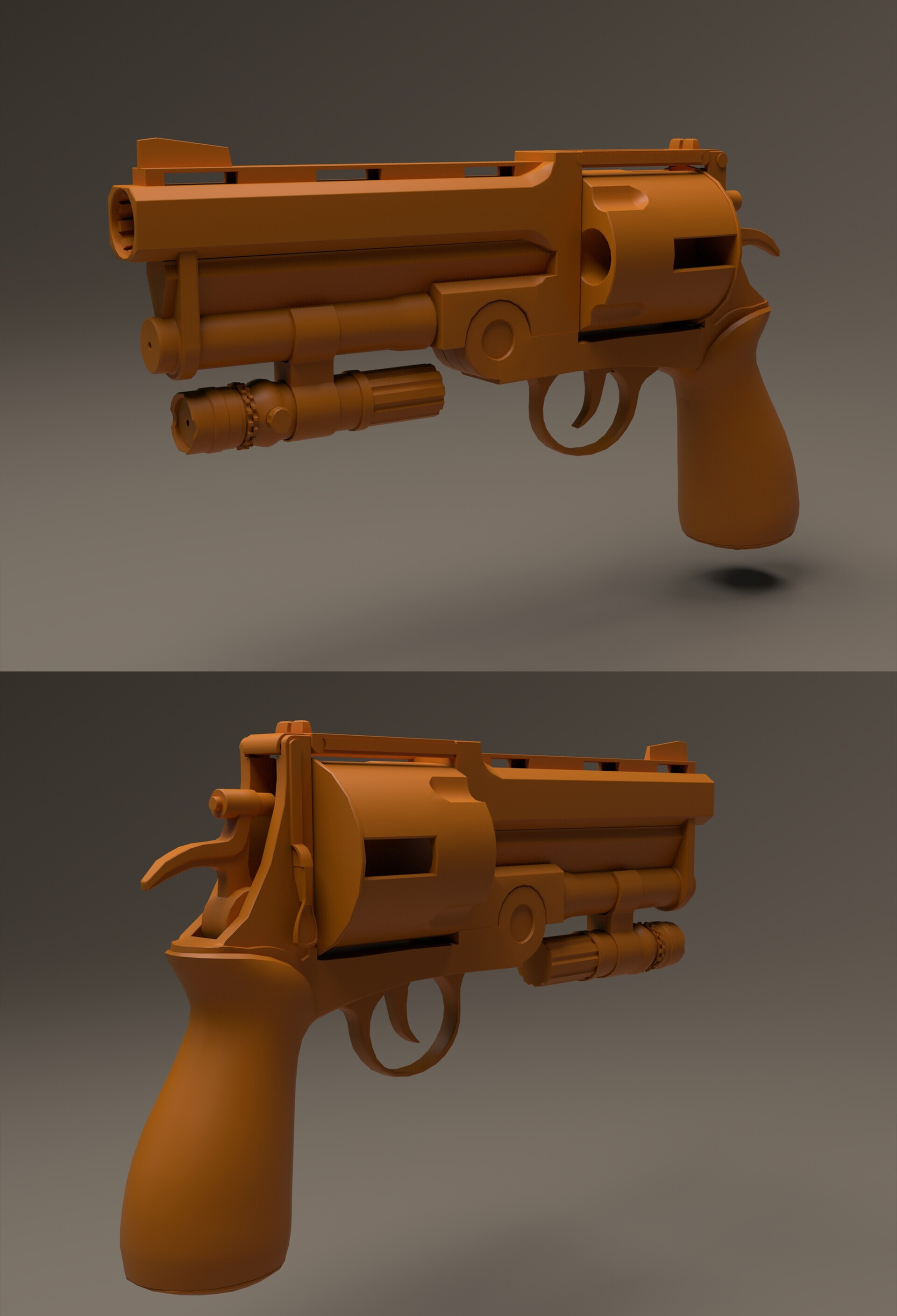 ArtStation - HellBoy Pistol