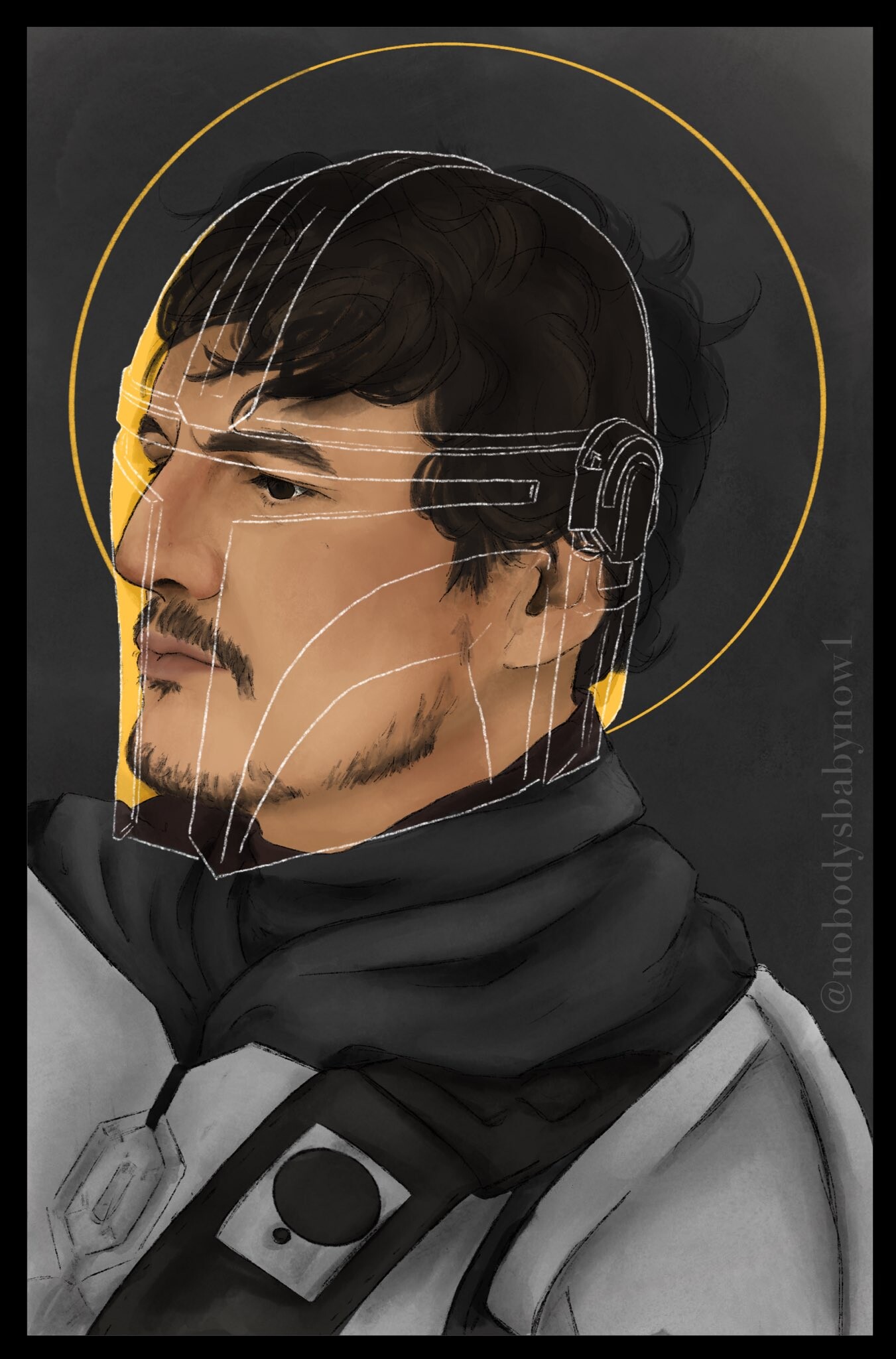 ArtStation - Pedro Pascal as Din Djarin
