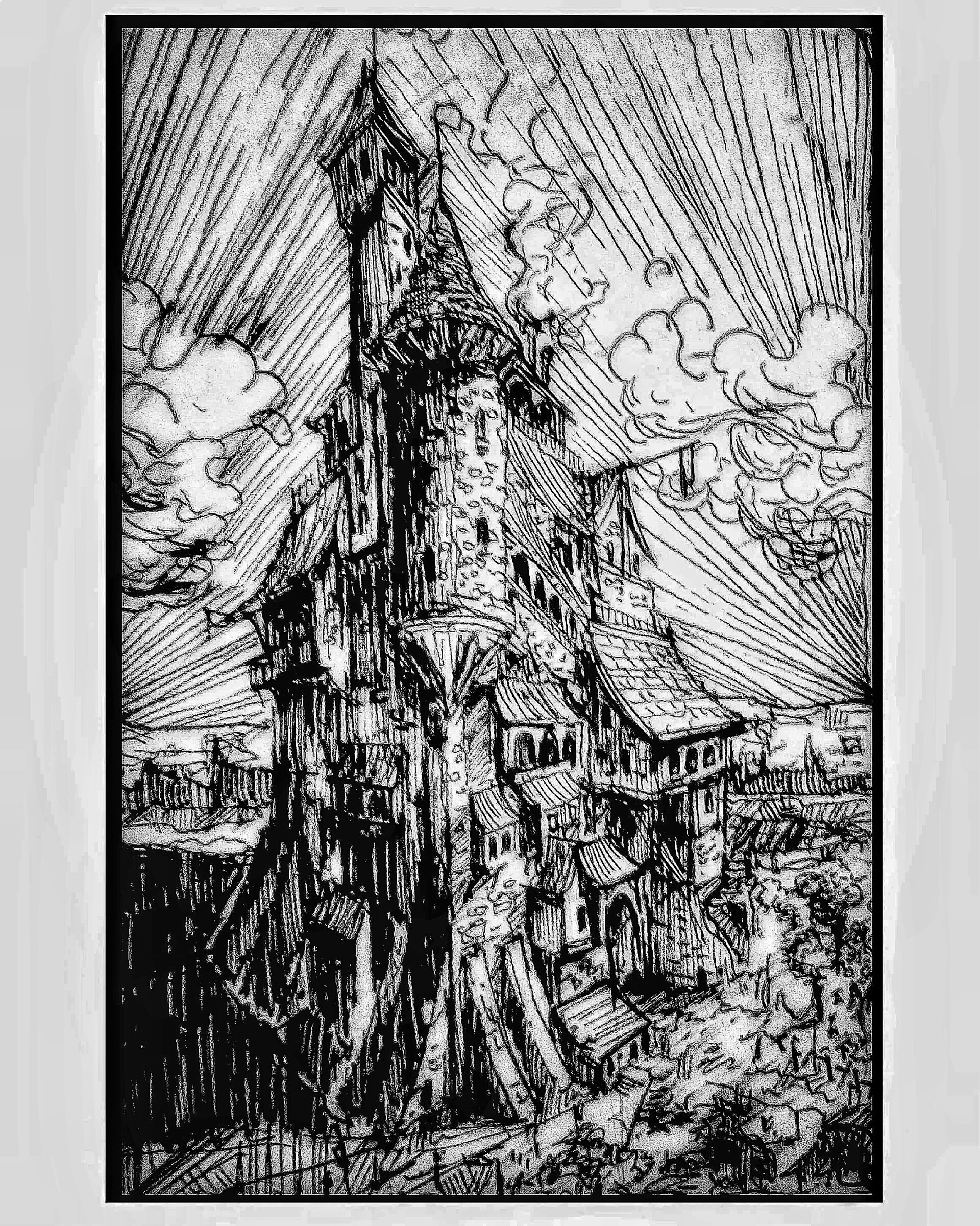 ArtStation - Foreboding Castle