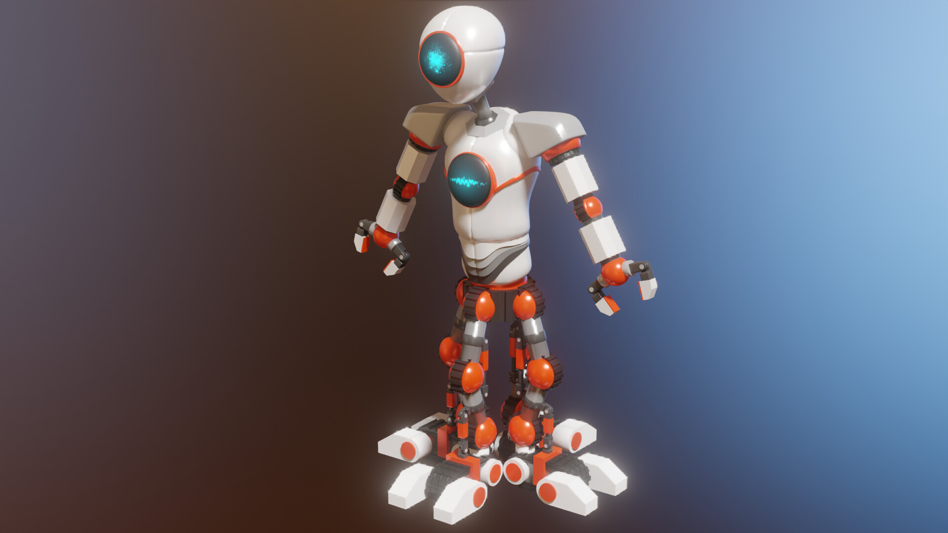 ArtStation - Four-Legged Robot