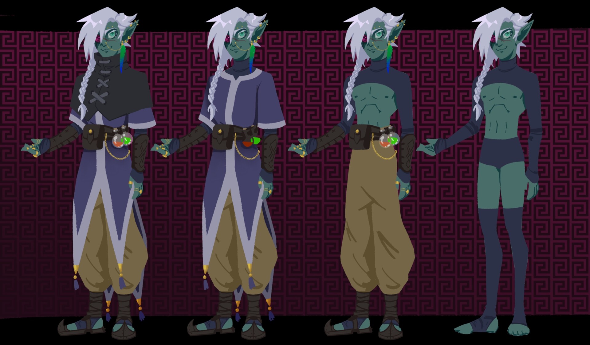 ArtStation - Von outfit layers