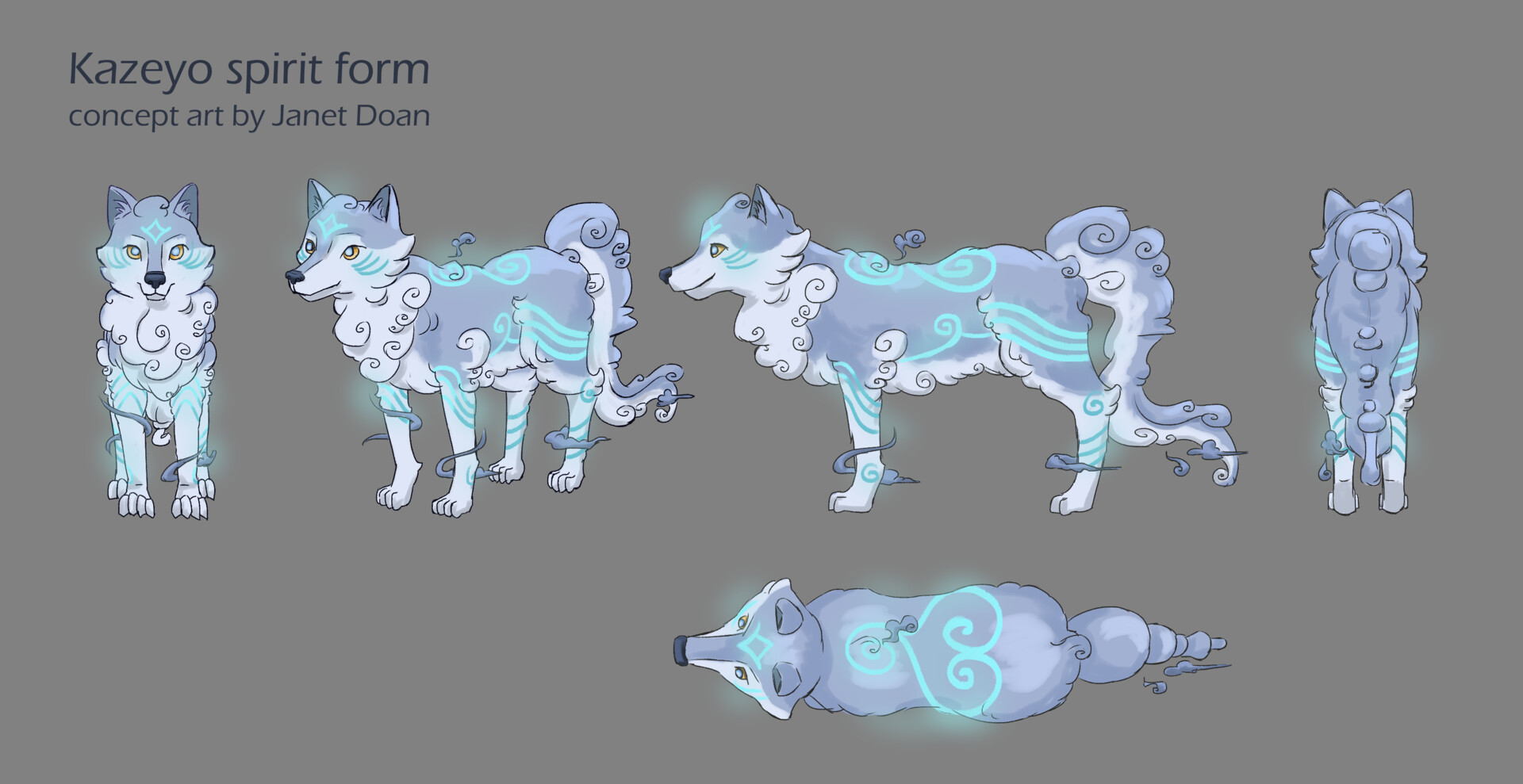 ArtStation - Path of Kami character designs