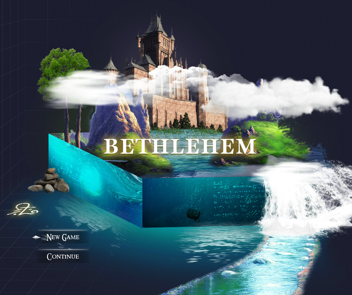 ArtStation - Bethlehem Game Concept (Digital Art/Main Title Screen)