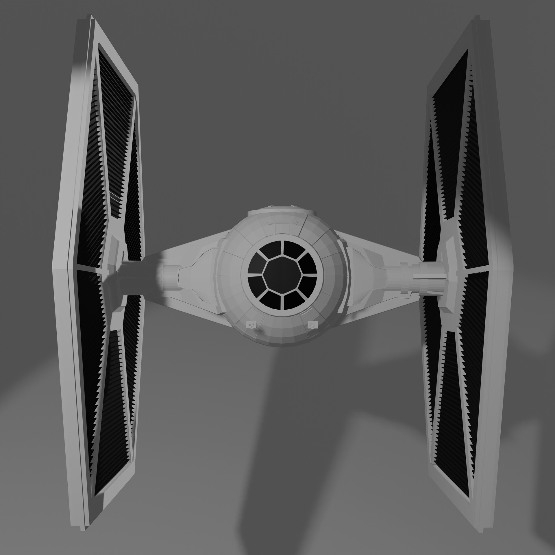 ArtStation - Tie Fighter by Felipe Bovi