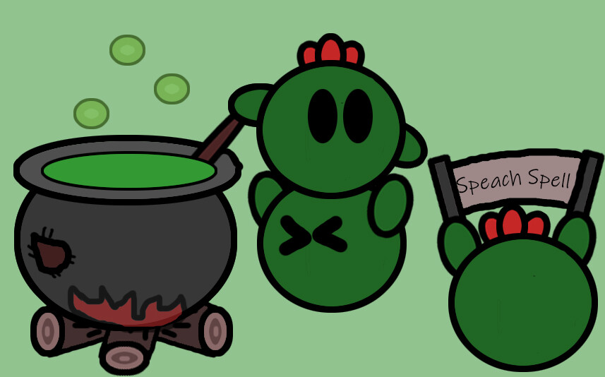 ArtStation - Spike wants to talk