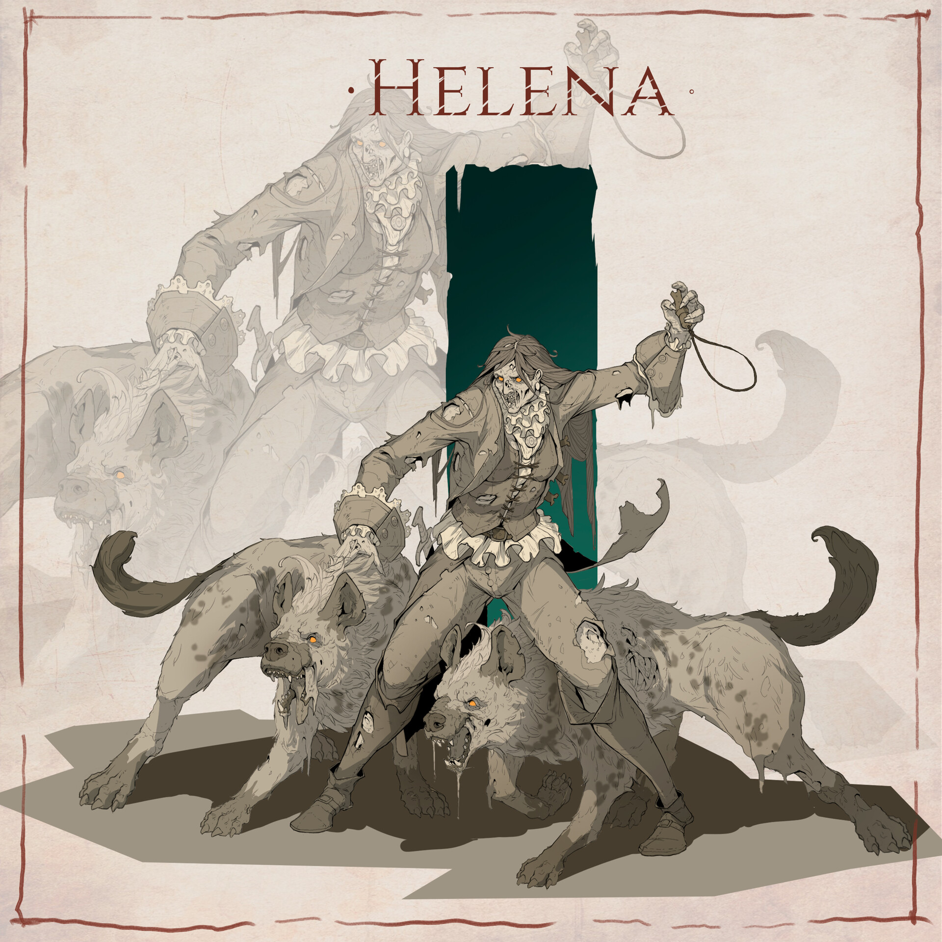 ArtStation - Helena miniature concept