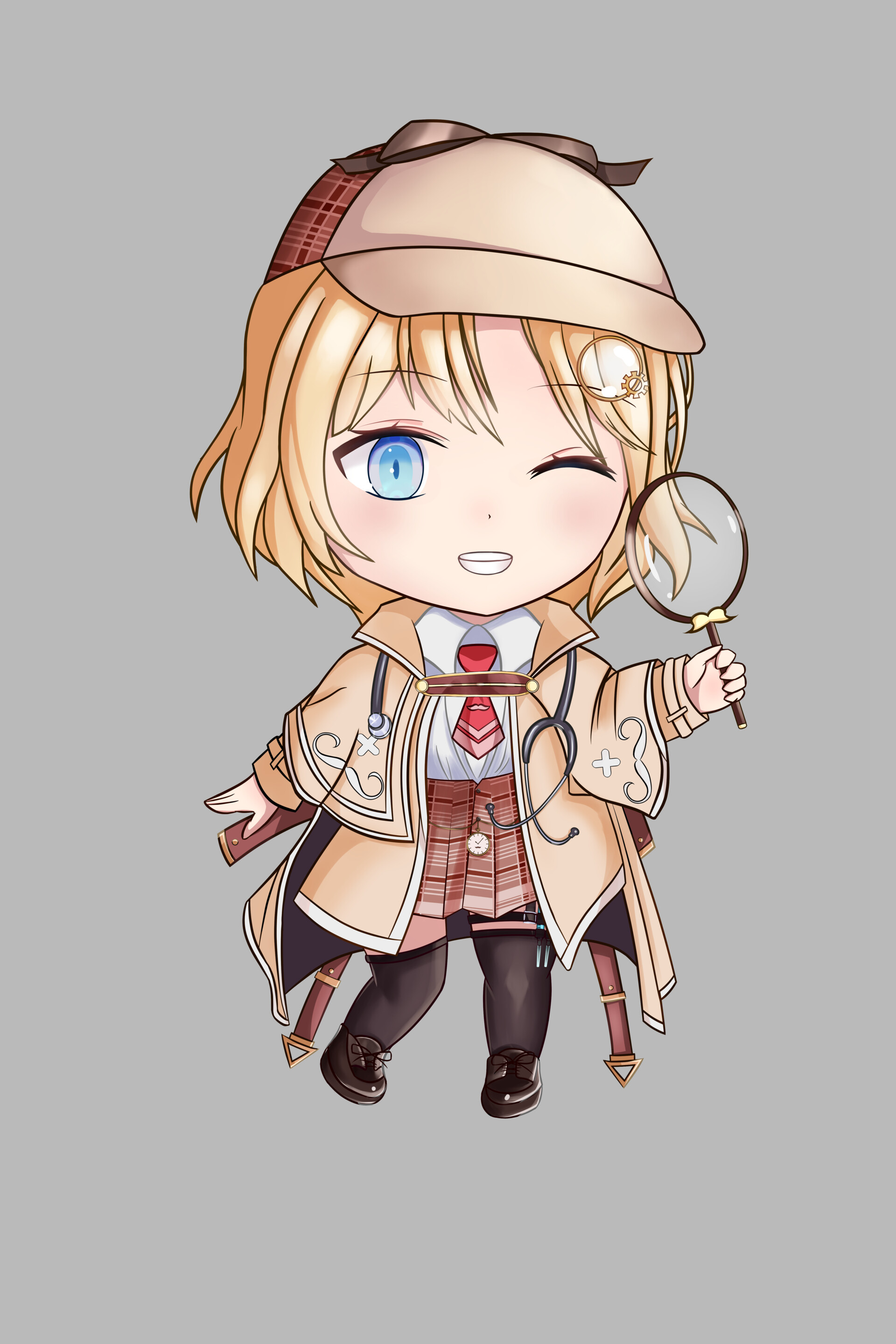ArtStation - Chibi ( Watson Amelia)