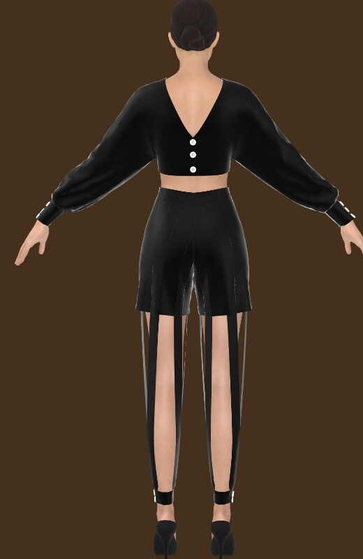 ArtStation - Continuation of the new style clothing project with Marulus