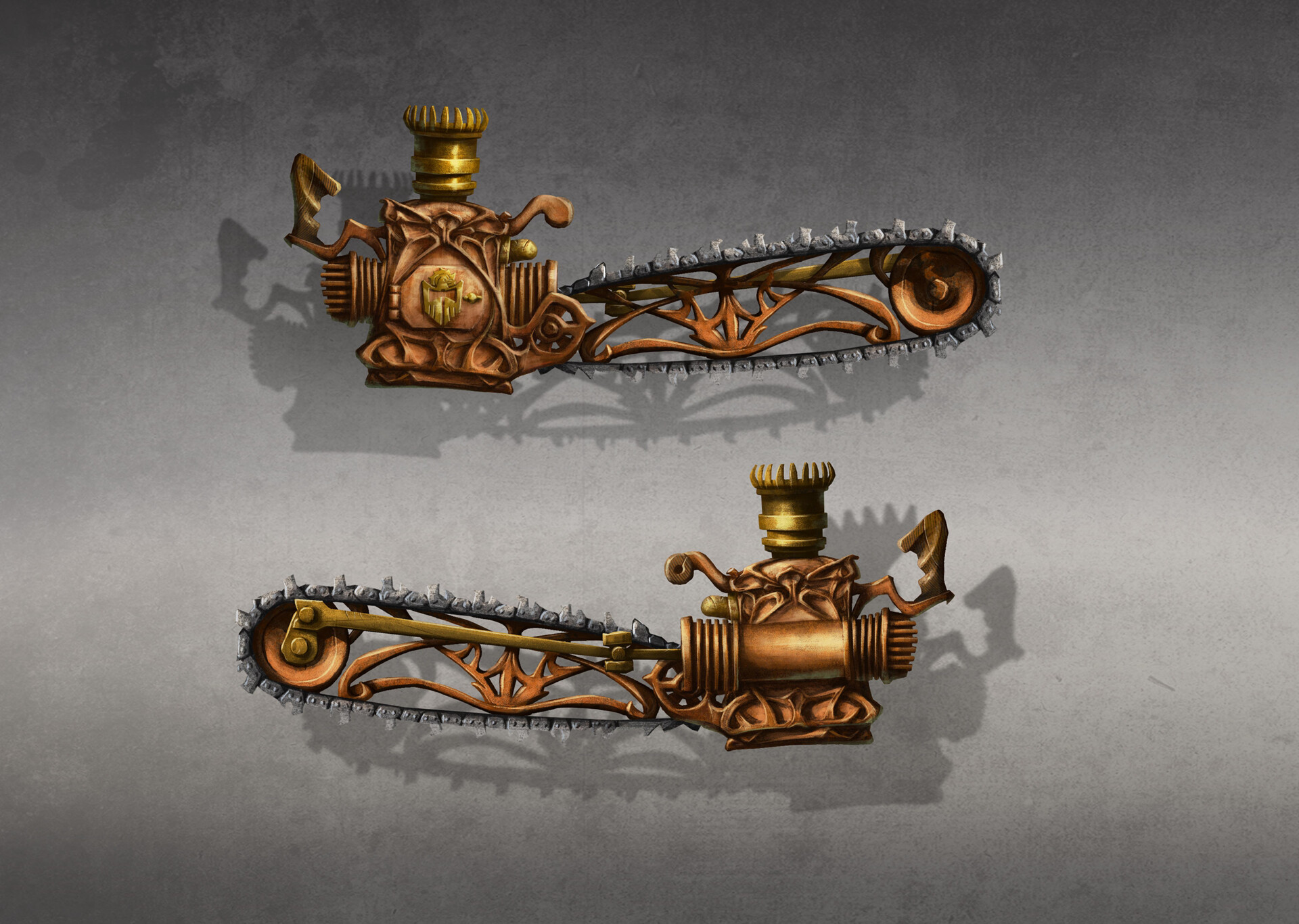 ArtStation - Steam saw