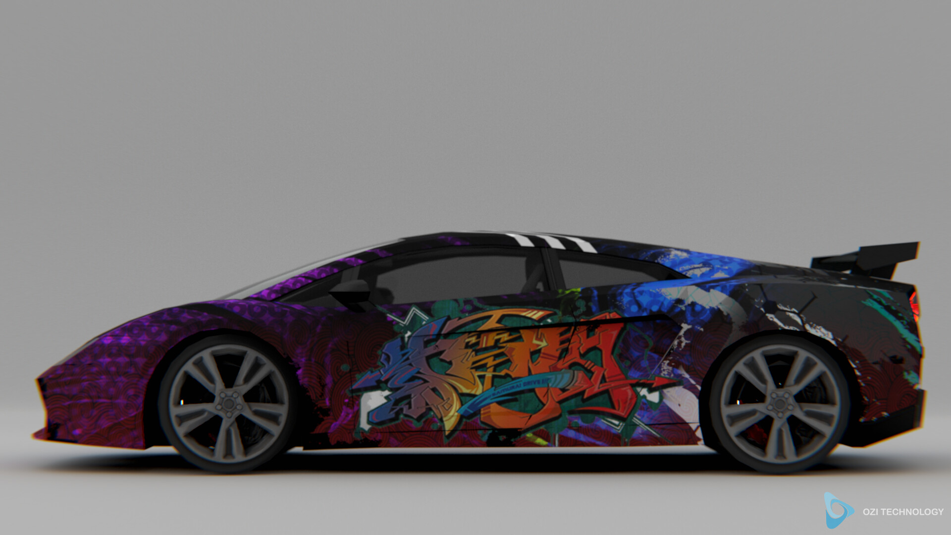 ArtStation - Lamborghini Livery Artwork Design | Mobile Game