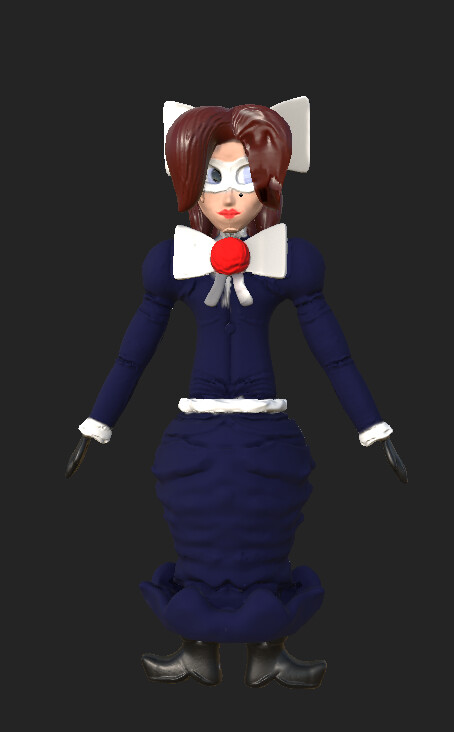 ArtStation - Sculpted Character - Midnight Rose