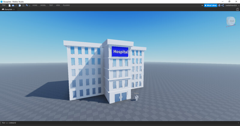 ArtStation - Hospital build