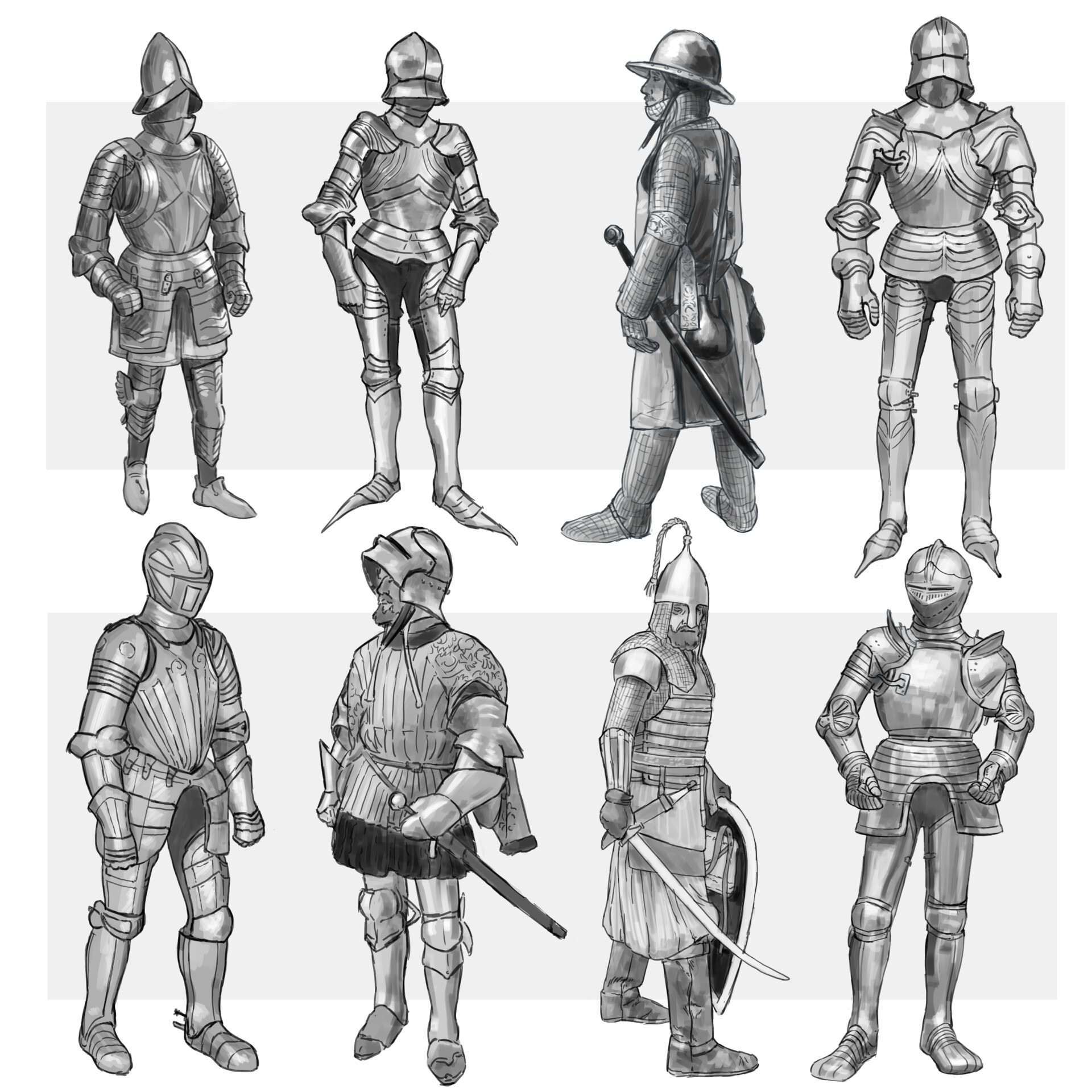 ArtStation - Armour Study