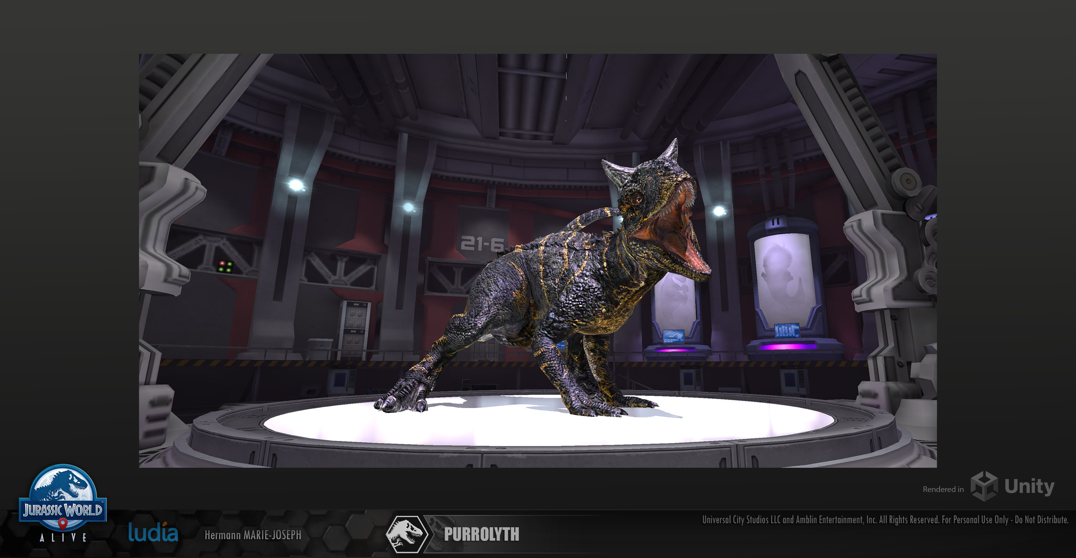 Hermann Marie-Joseph - Purutaurus - Jurassic World Alive