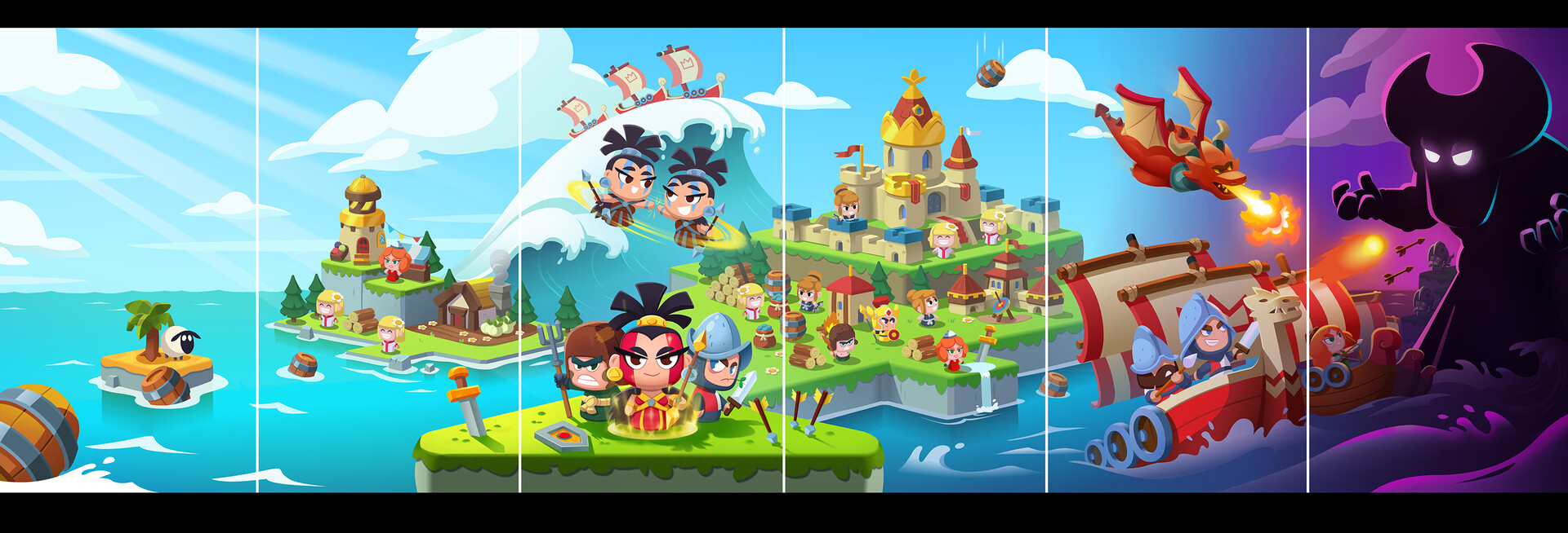 ArtStation - Merge stories / Screens Store and App Icon