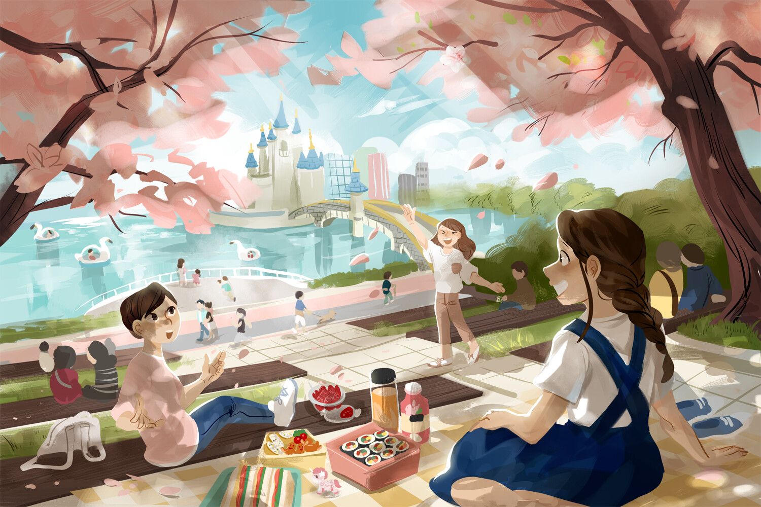 ArtStation - Spring and summer