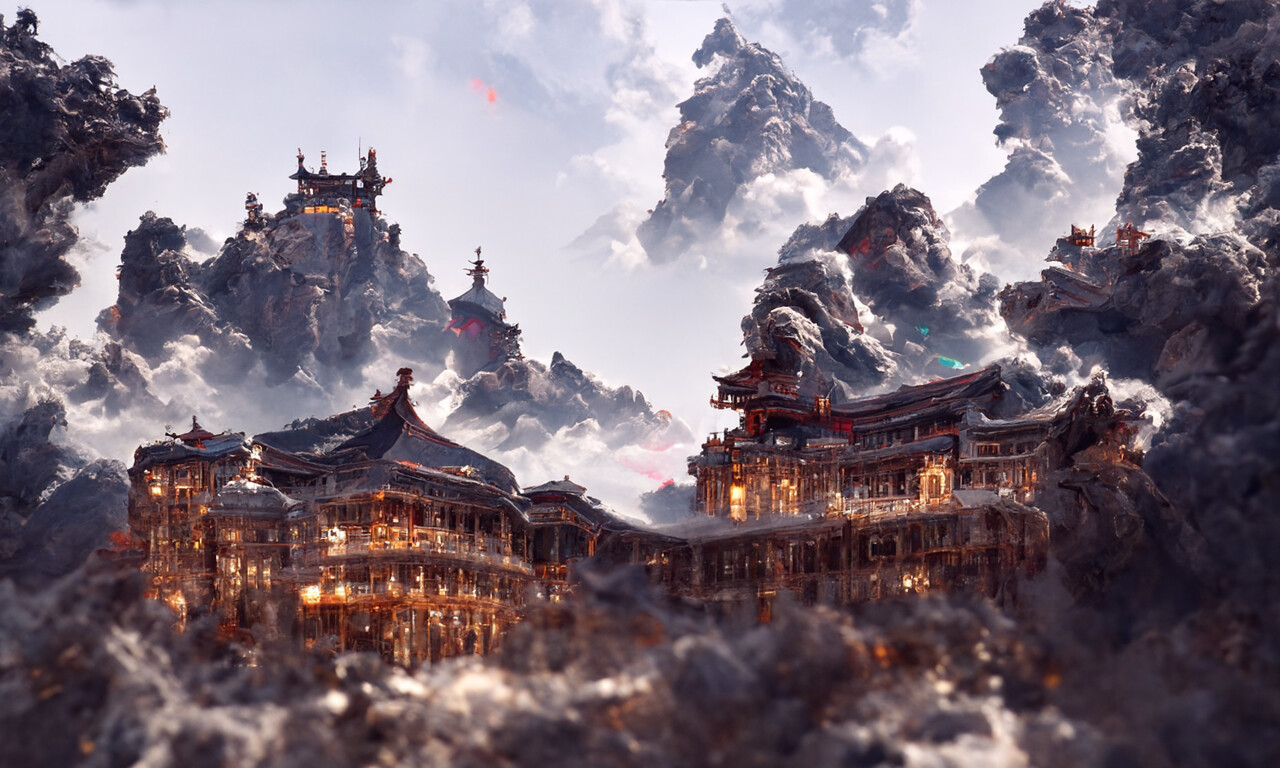 ArtStation - Chinese Myth Palace
