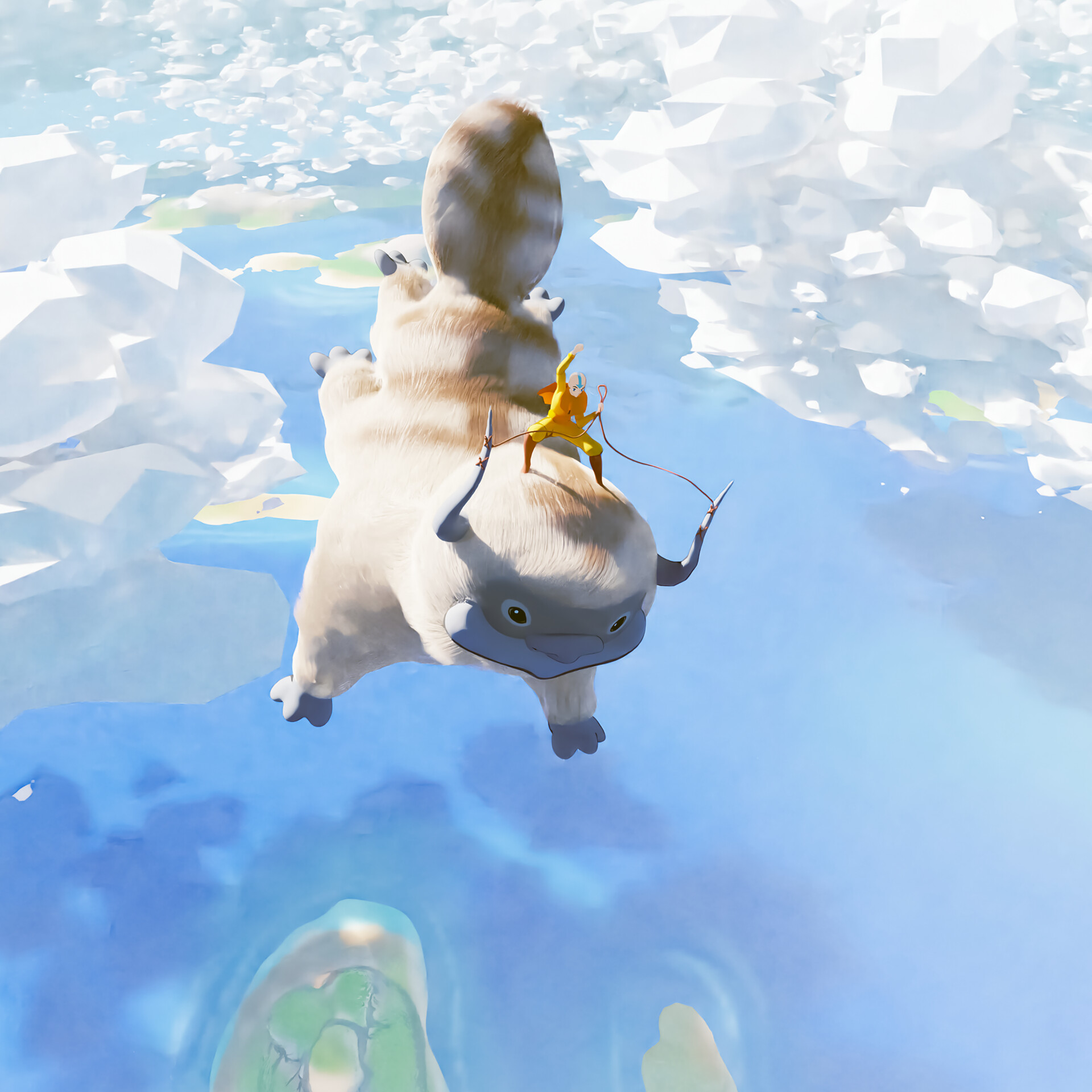 ArtStation - Aang and Appa