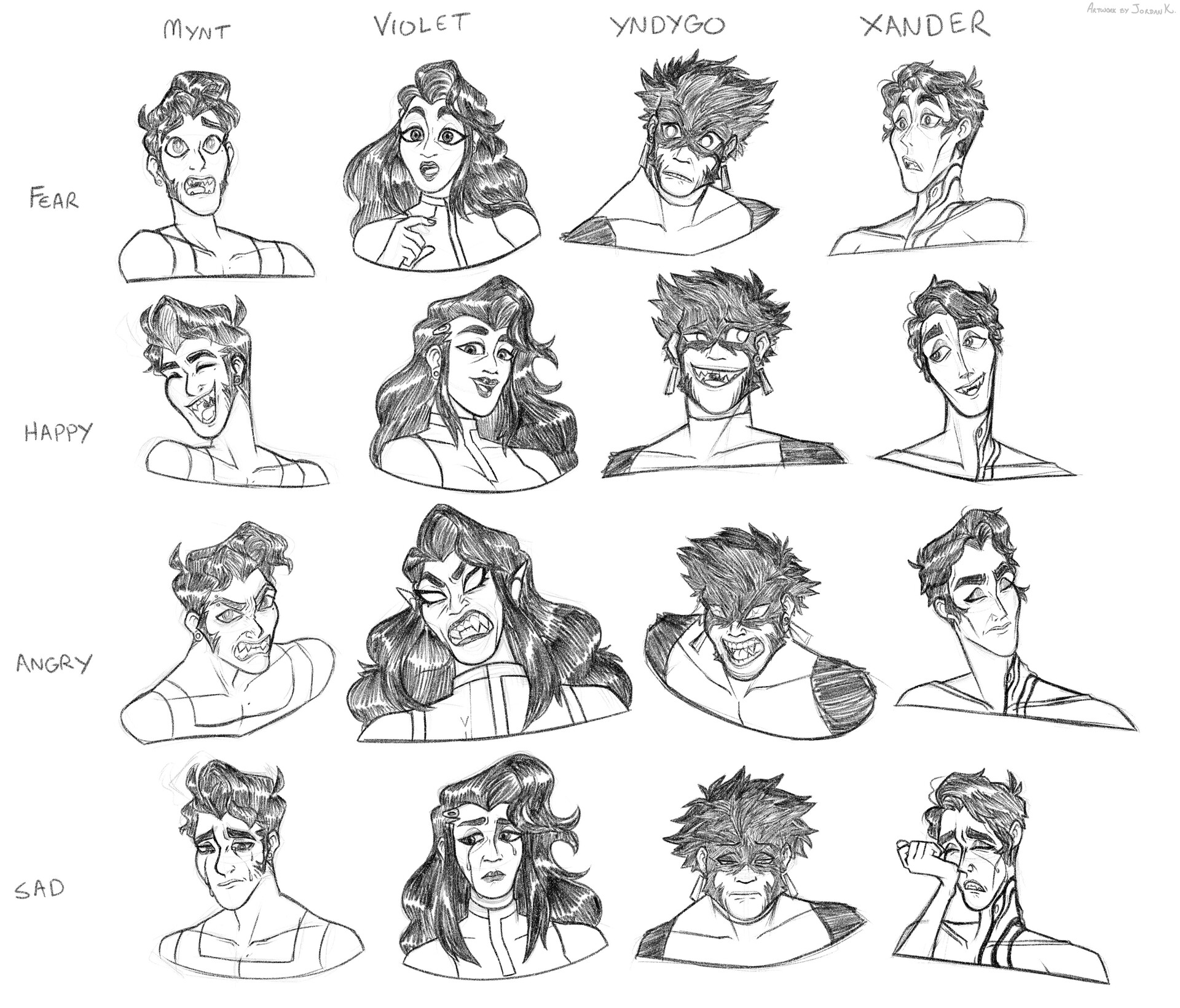 ArtStation - Expression Exercise