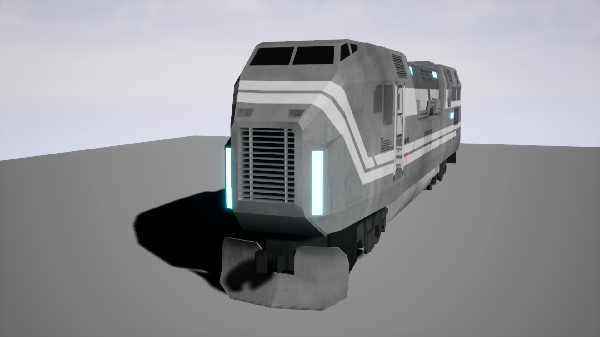 ArtStation - Sci-Fi Train Set