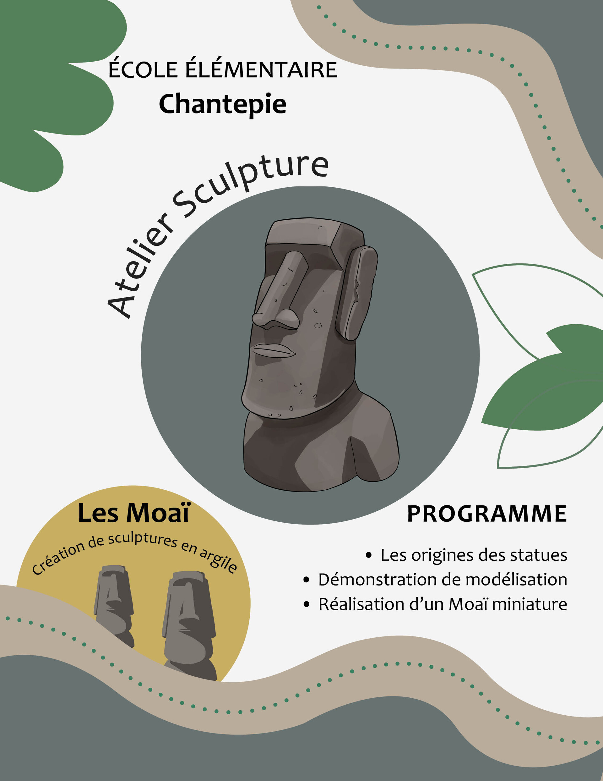 Ariane Vidal - Creative workshop posters - Graphic project