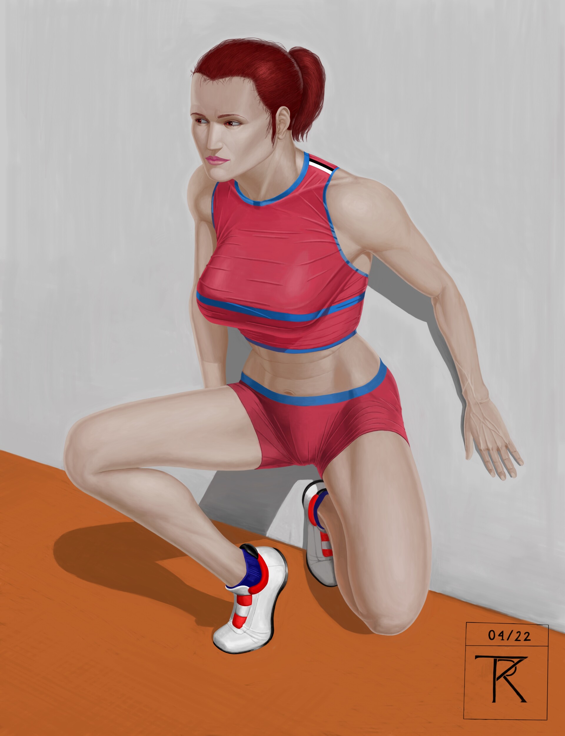 ArtStation - Fitness girl