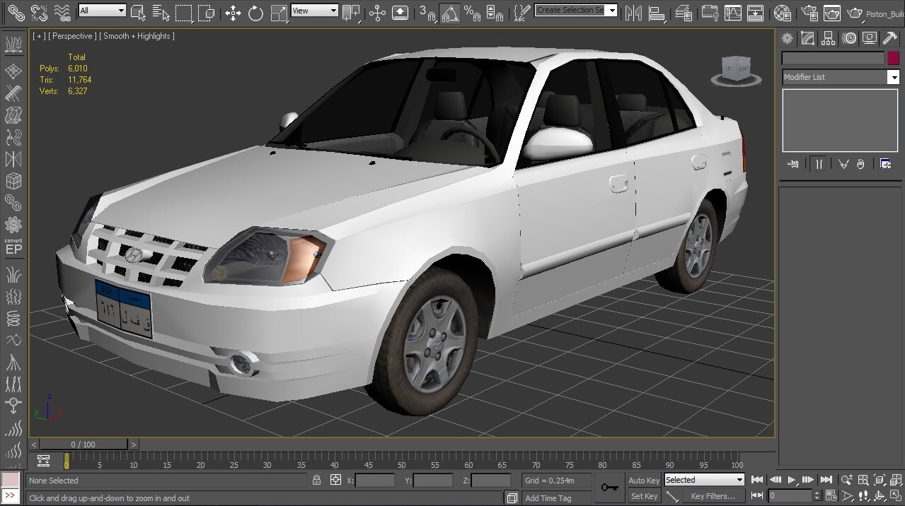 ArtStation - Car model for games